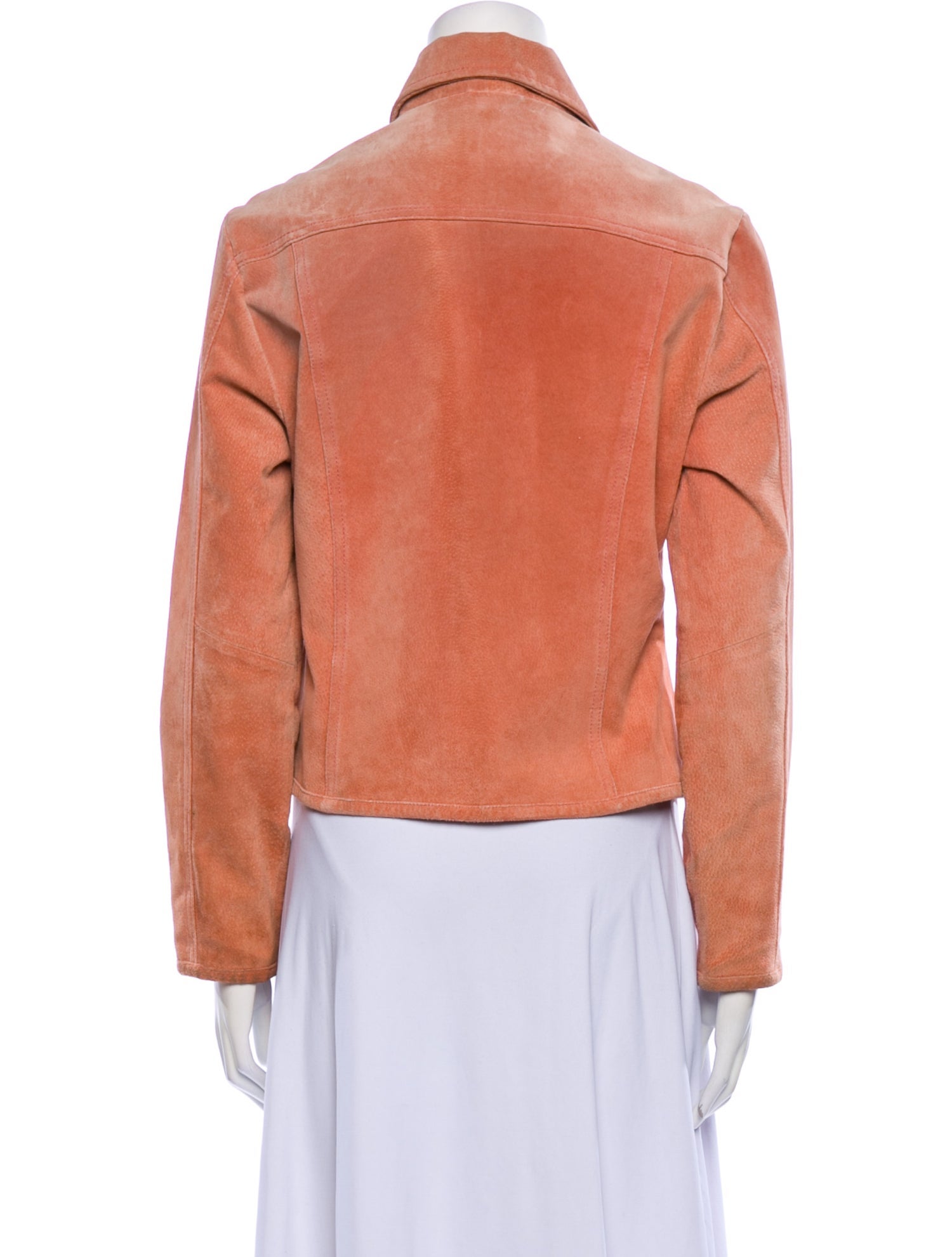 AMI Leather Denim Jacket - Neutrals Jackets, Clothing - AAMII24033 ...