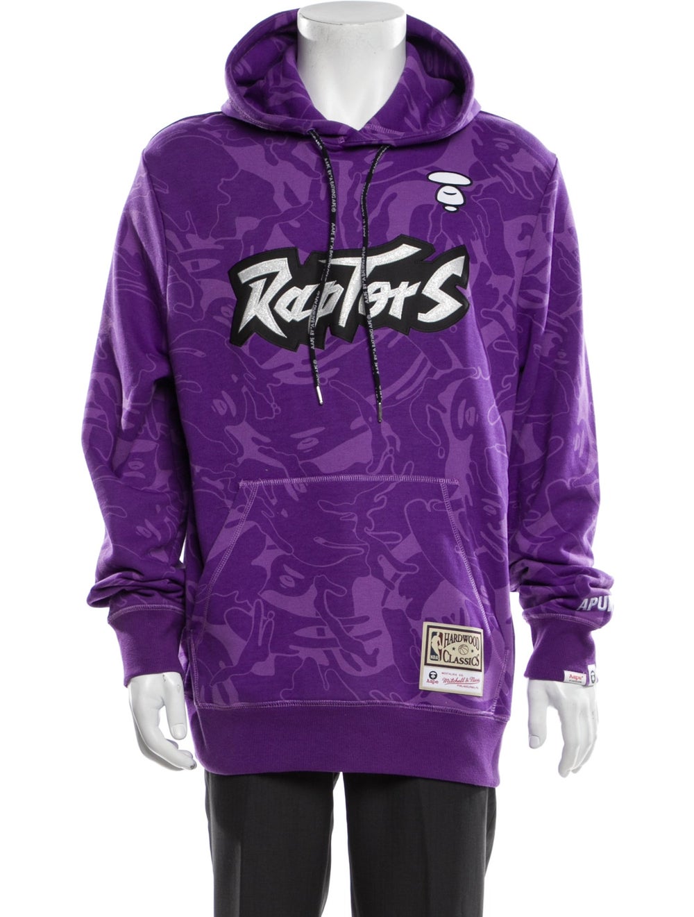 Aape by A Bathing Ape x NBA Printed Hoodie - Purple Sweatshirts ...