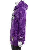 Aape by A Bathing Ape x NBA Printed Hoodie - Purple Sweatshirts ...