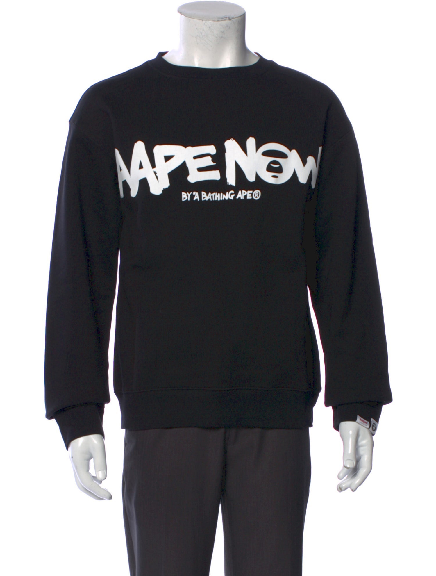 Aape by A Bathing Ape 'AAPE Now!' Graphic Print Sweatshirt w/ Tags ...