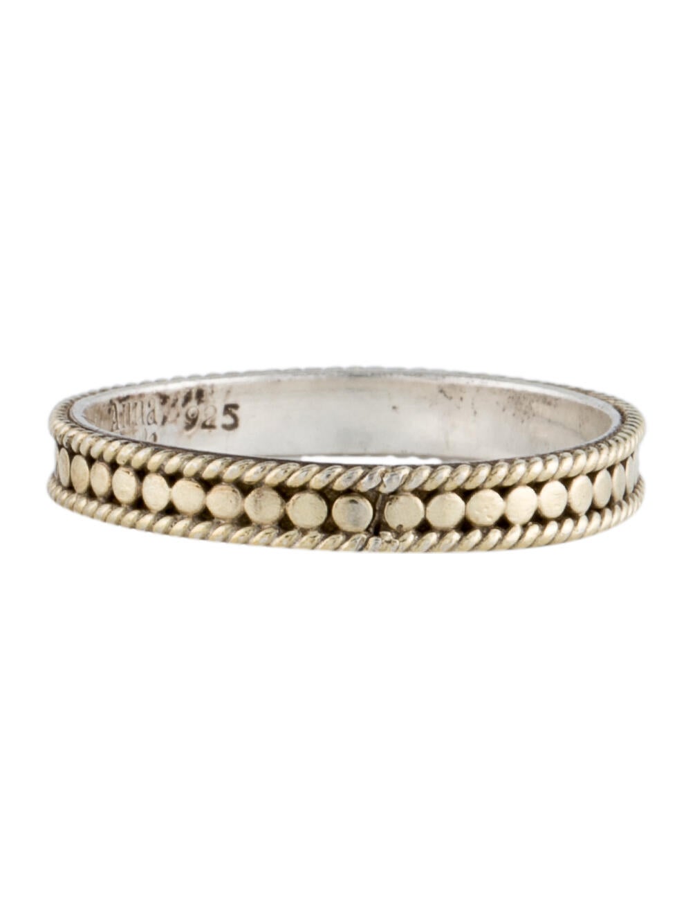 Anna Beck Classic Stacking Band Ring - Sterling Silver Band, Rings ...