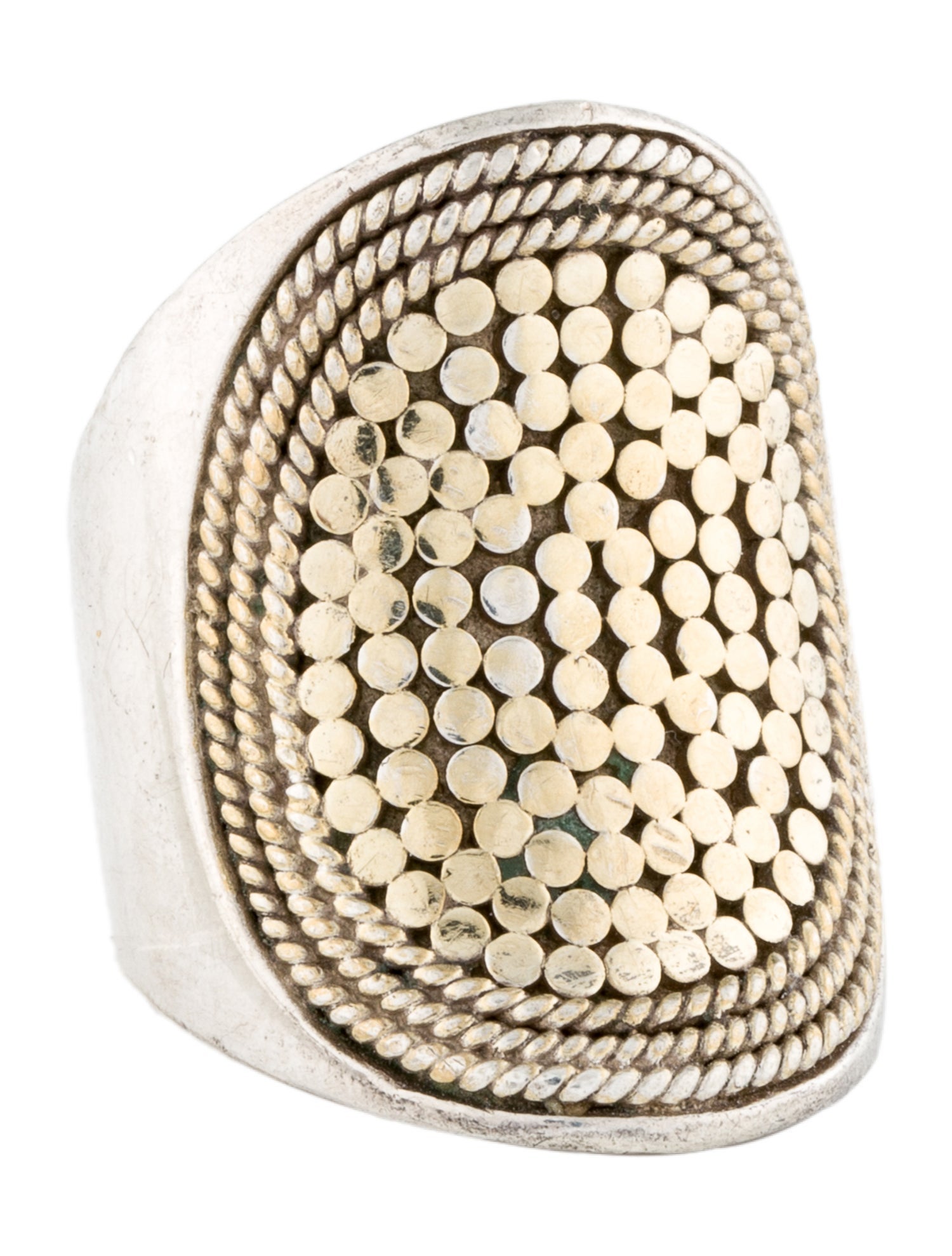 Anna Beck Two-Tone Gili Saddle Cocktail Ring - Signet Ring, Rings ...