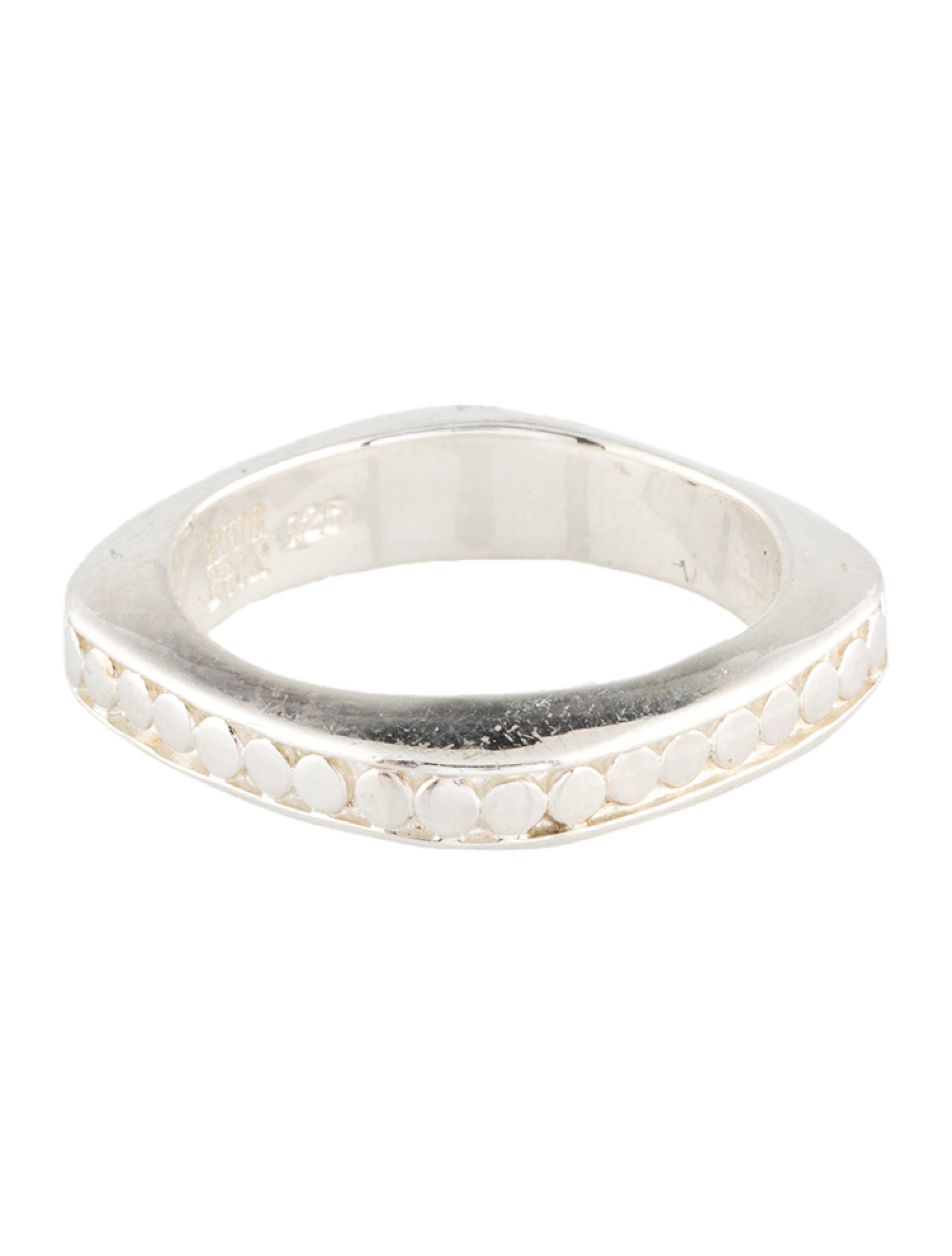 Anna Beck Dot Band Ring - Sterling Silver Band, Rings - ABK20909 | The ...