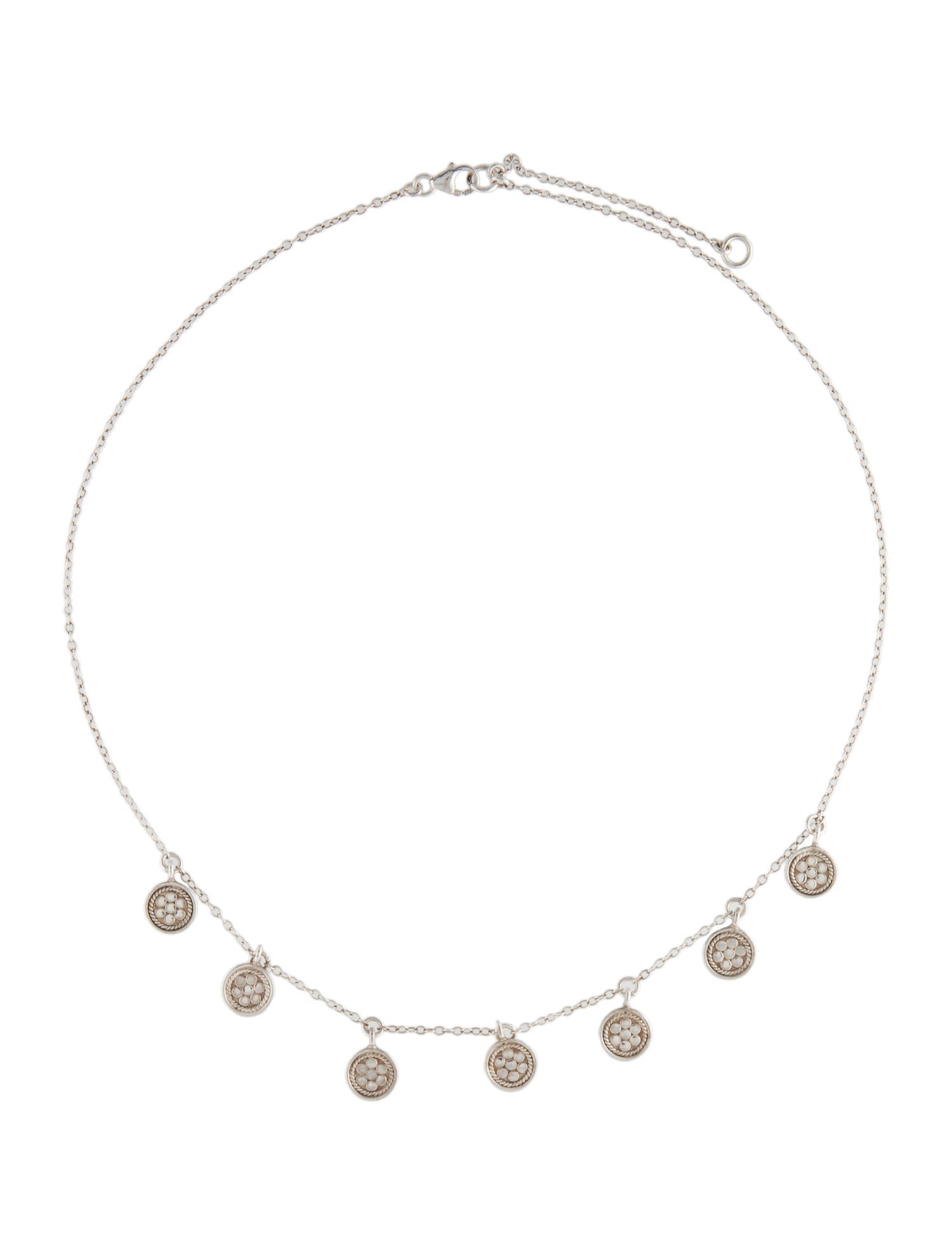 Anna Beck Charm Collar Necklace - Sterling Silver Chain, Necklaces ...