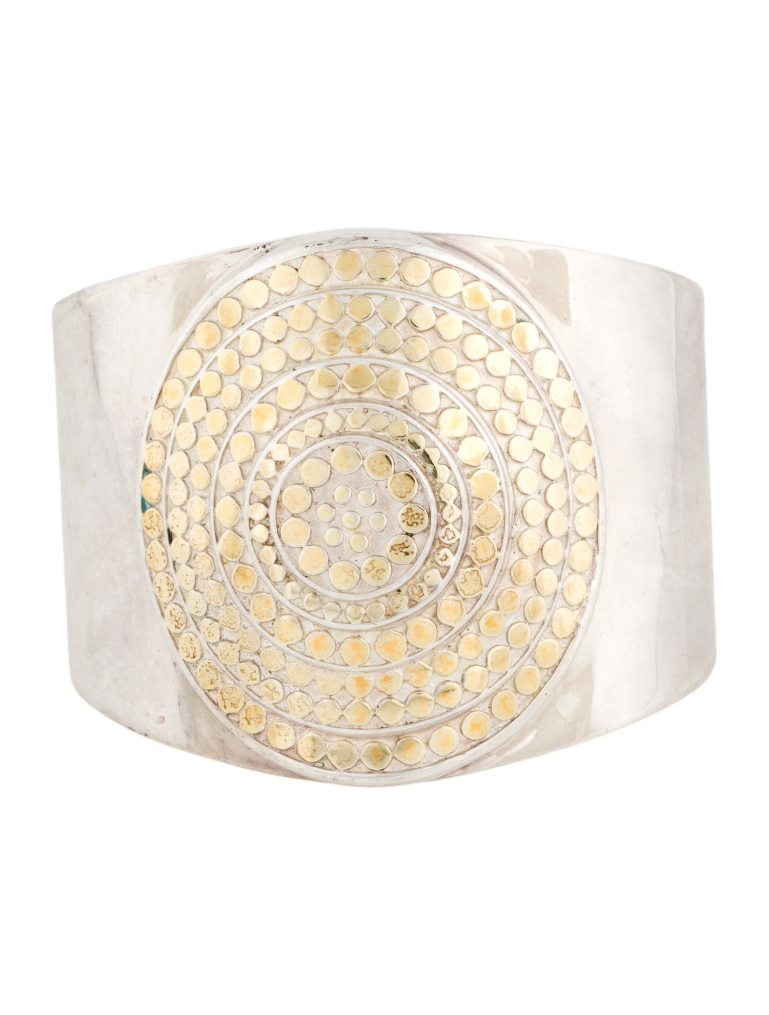 Anna Beck Two-Tone Dotted Cuff Bracelet - Sterling Silver Cuff ...