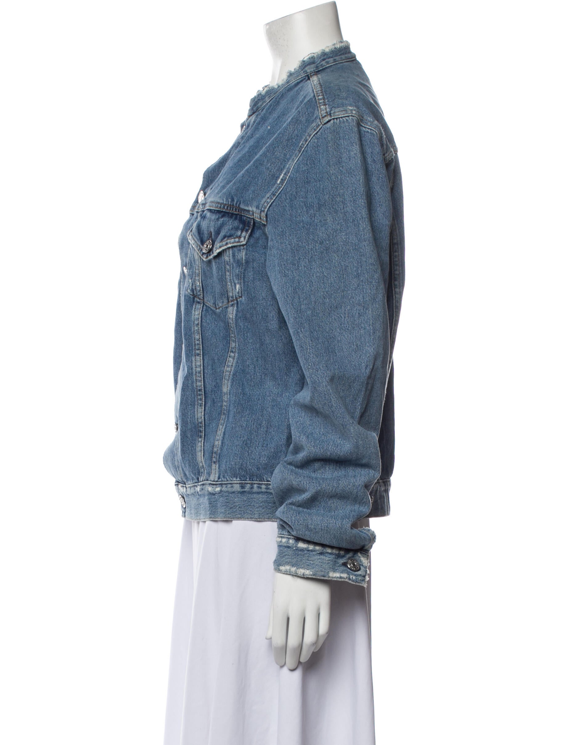 Acne Studios Denim Jacket - Blue Jackets, Clothing - ACN109560 | The ...