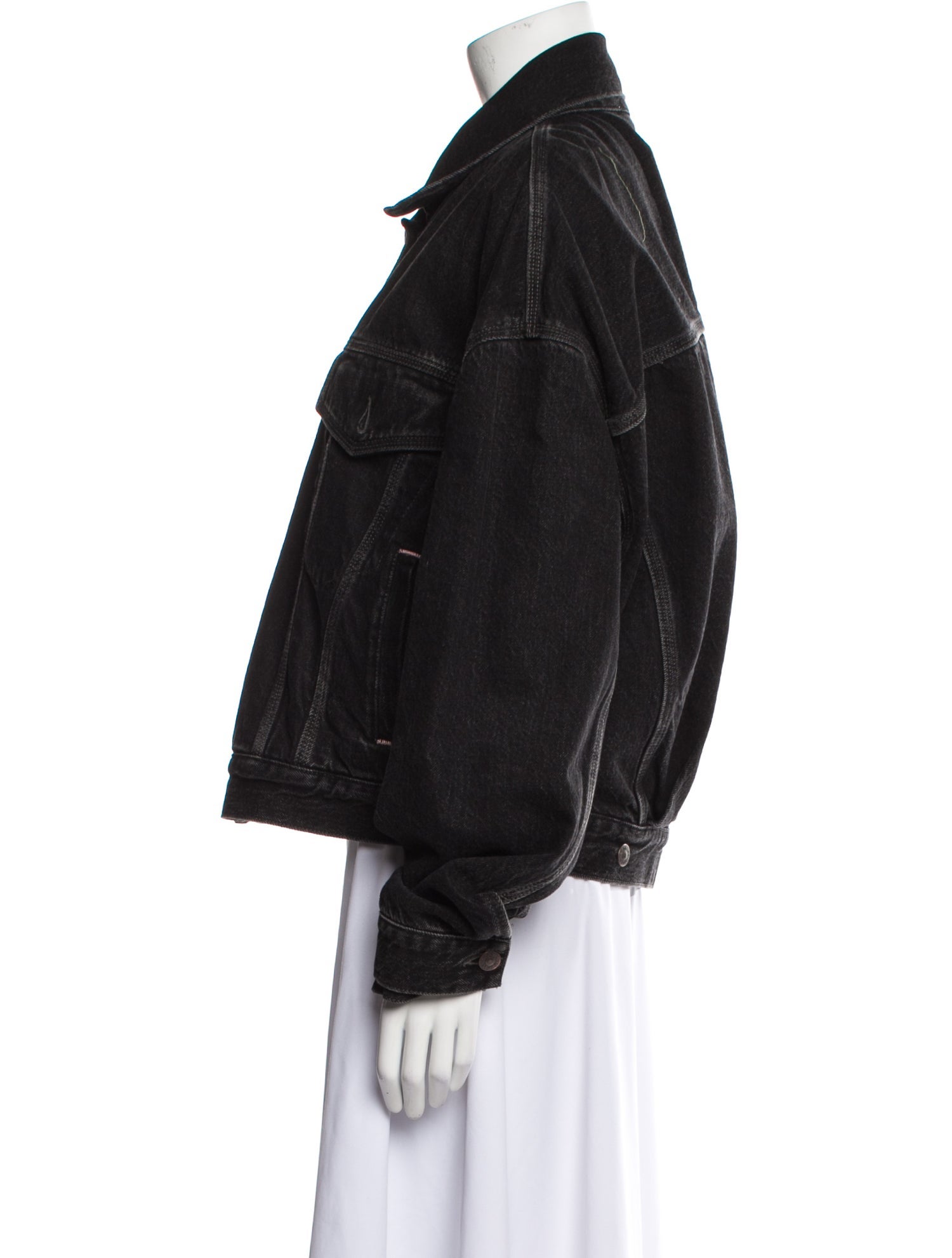 Acne Studios Denim Jacket - Black Jackets, Clothing - ACN121744 | The ...