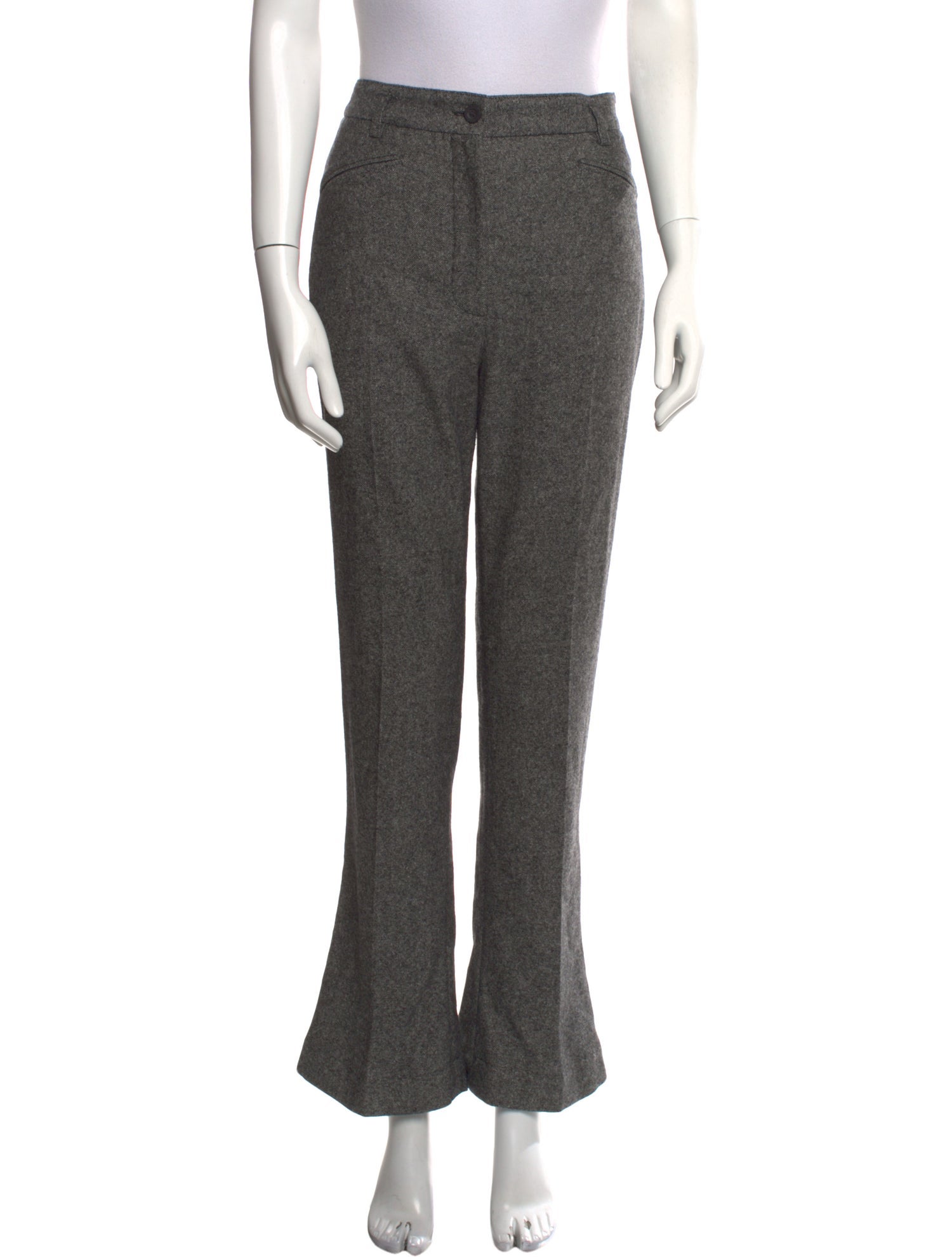 Chrome Hearts High-Rise Corduroy Pants - Black, 11" Rise Pants ...