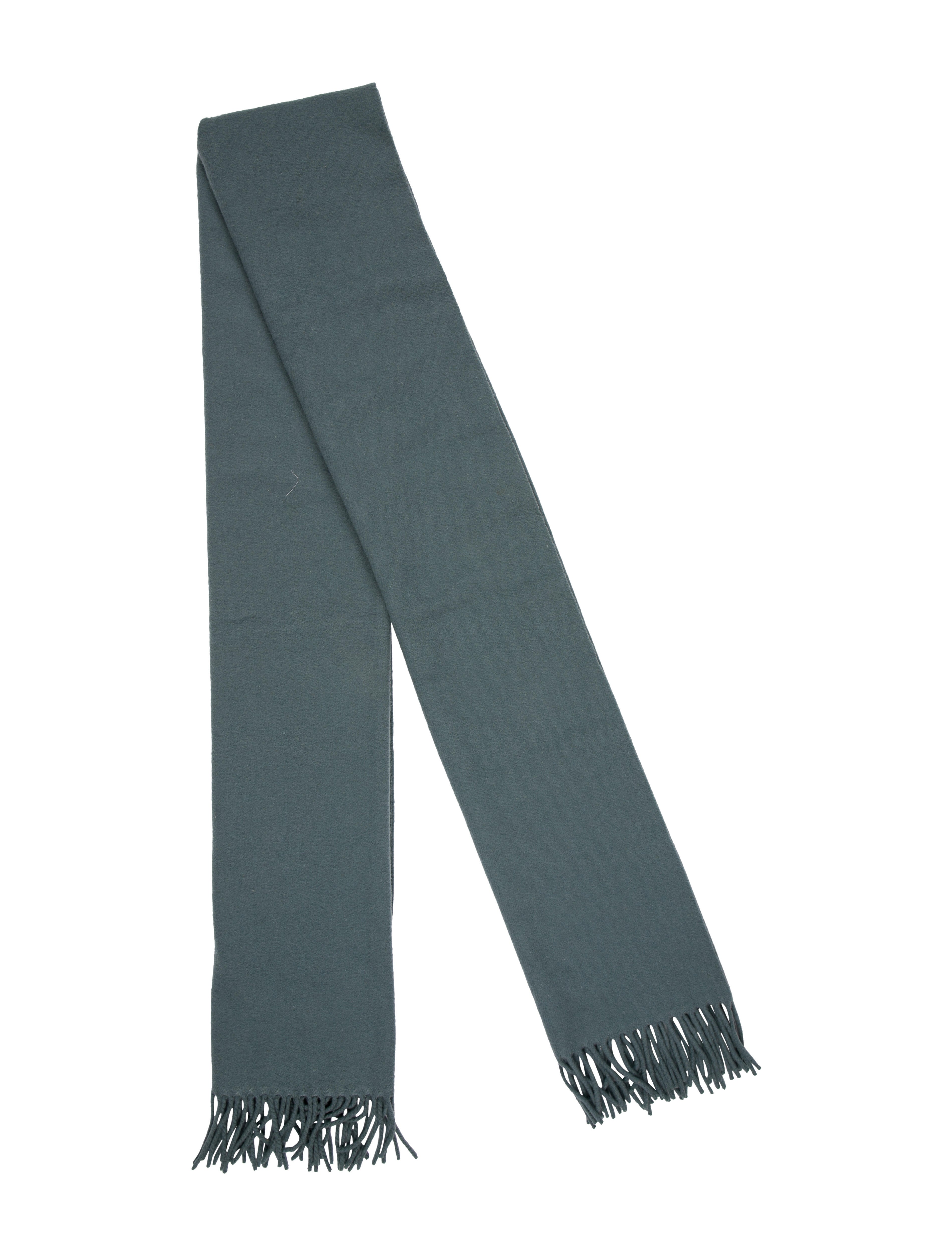 Burberry Mega Check Cashmere Scarf - Blue Scarves and Shawls ...