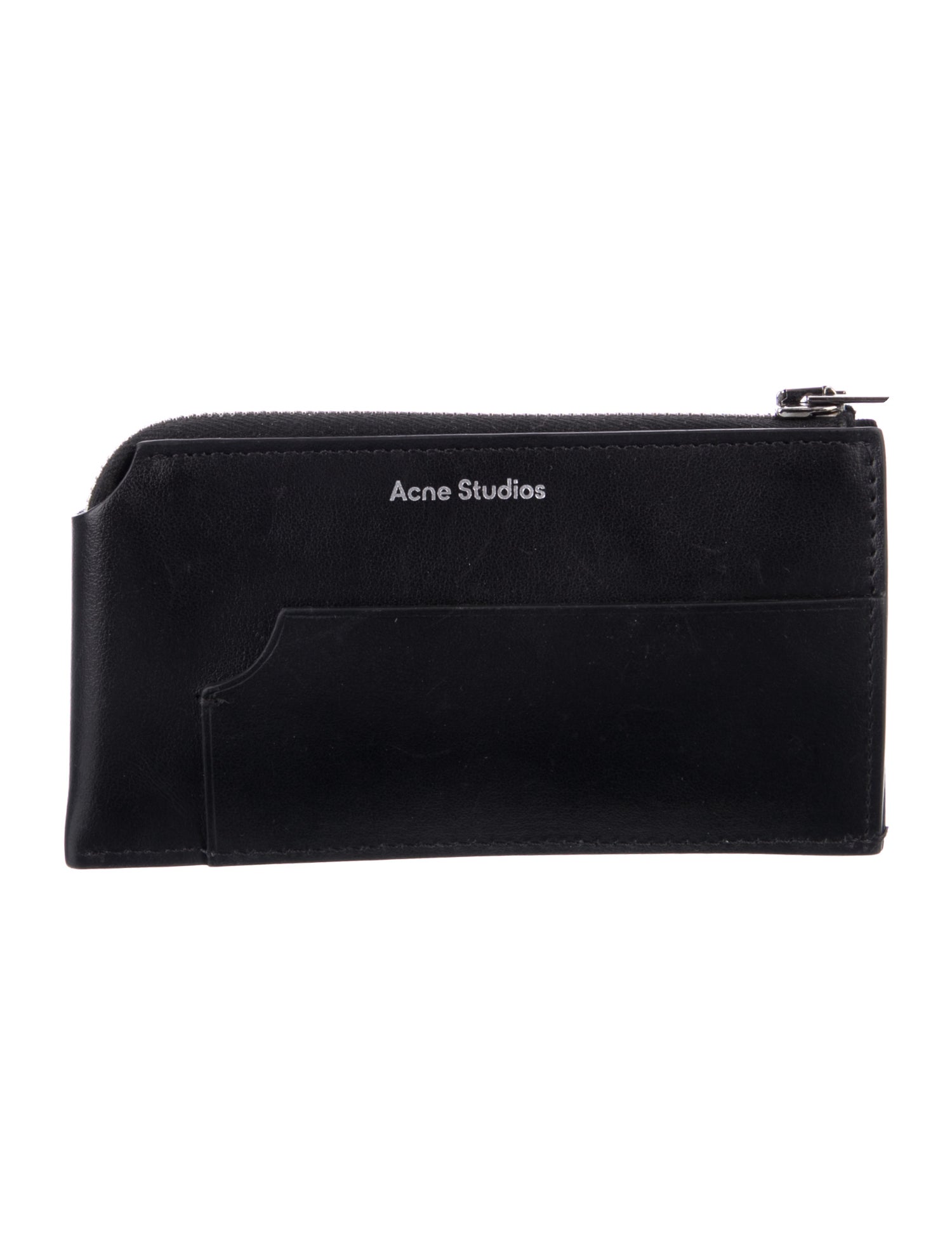 Acne Studios Leather Wallet - Black Wallets, Accessories - ACN128239 ...