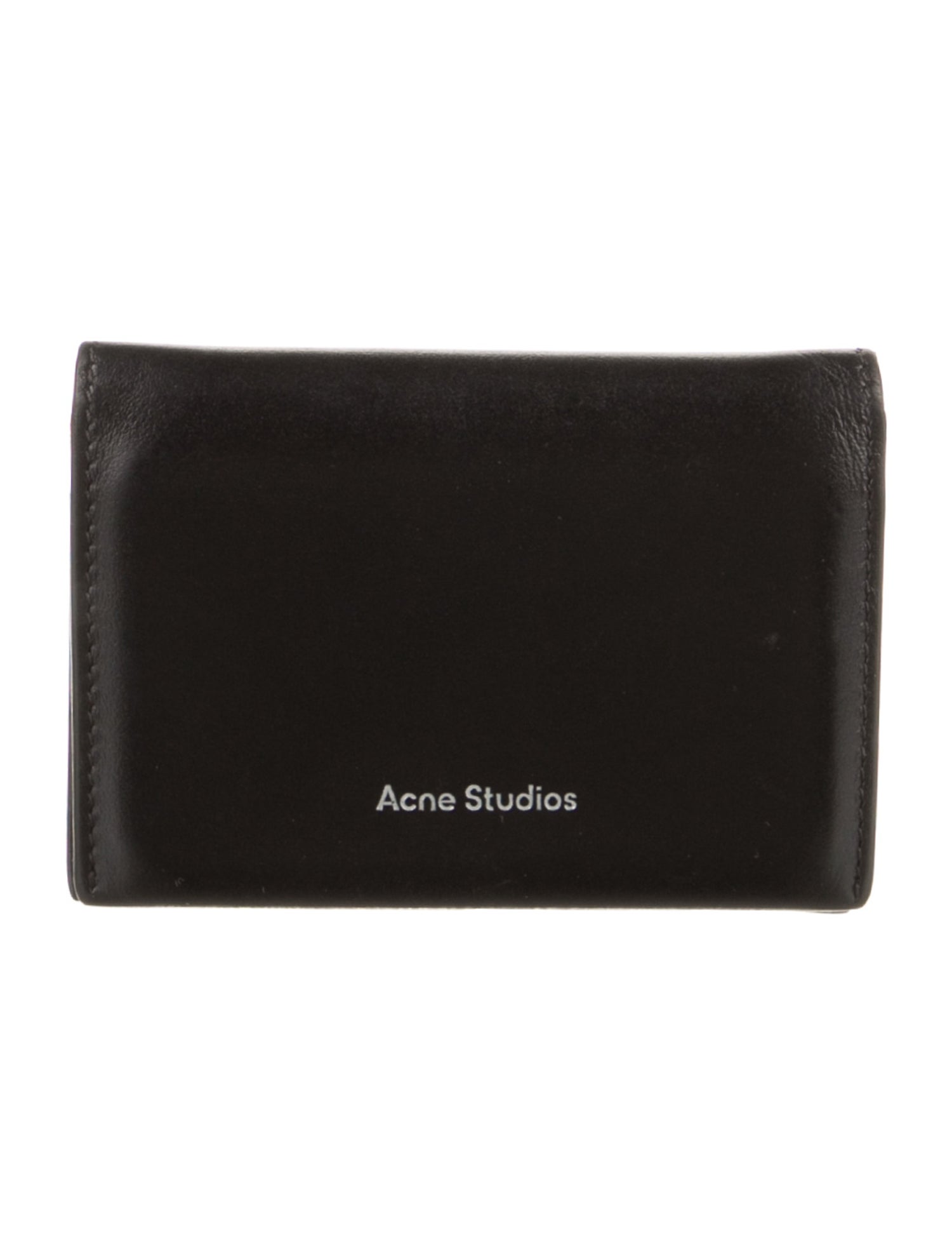 Acne Studios Leather Bifold Wallet - Black Wallets, Accessories ...