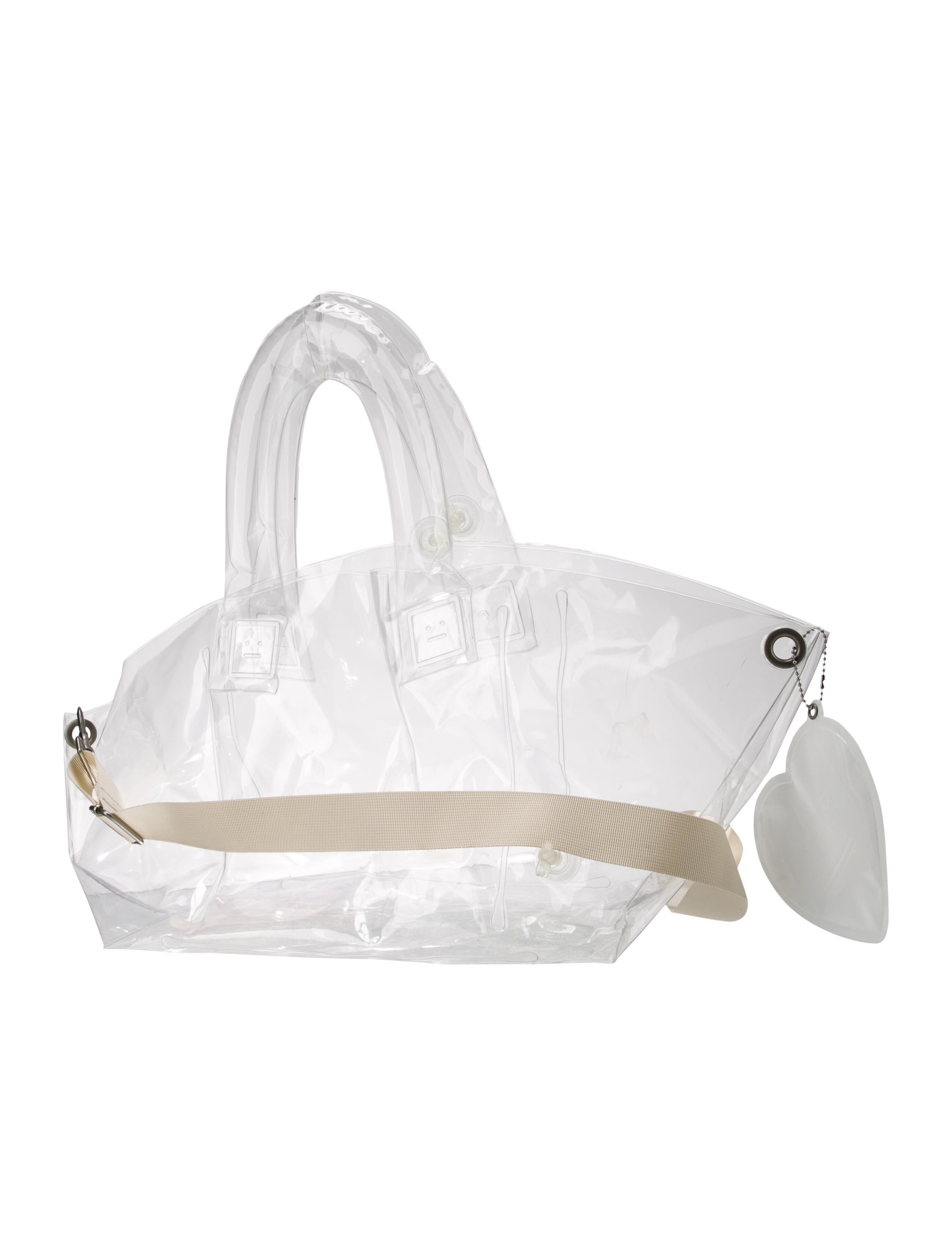 Acne Studios PVC Inflatable Tote Bag - Clear Totes, Handbags ...
