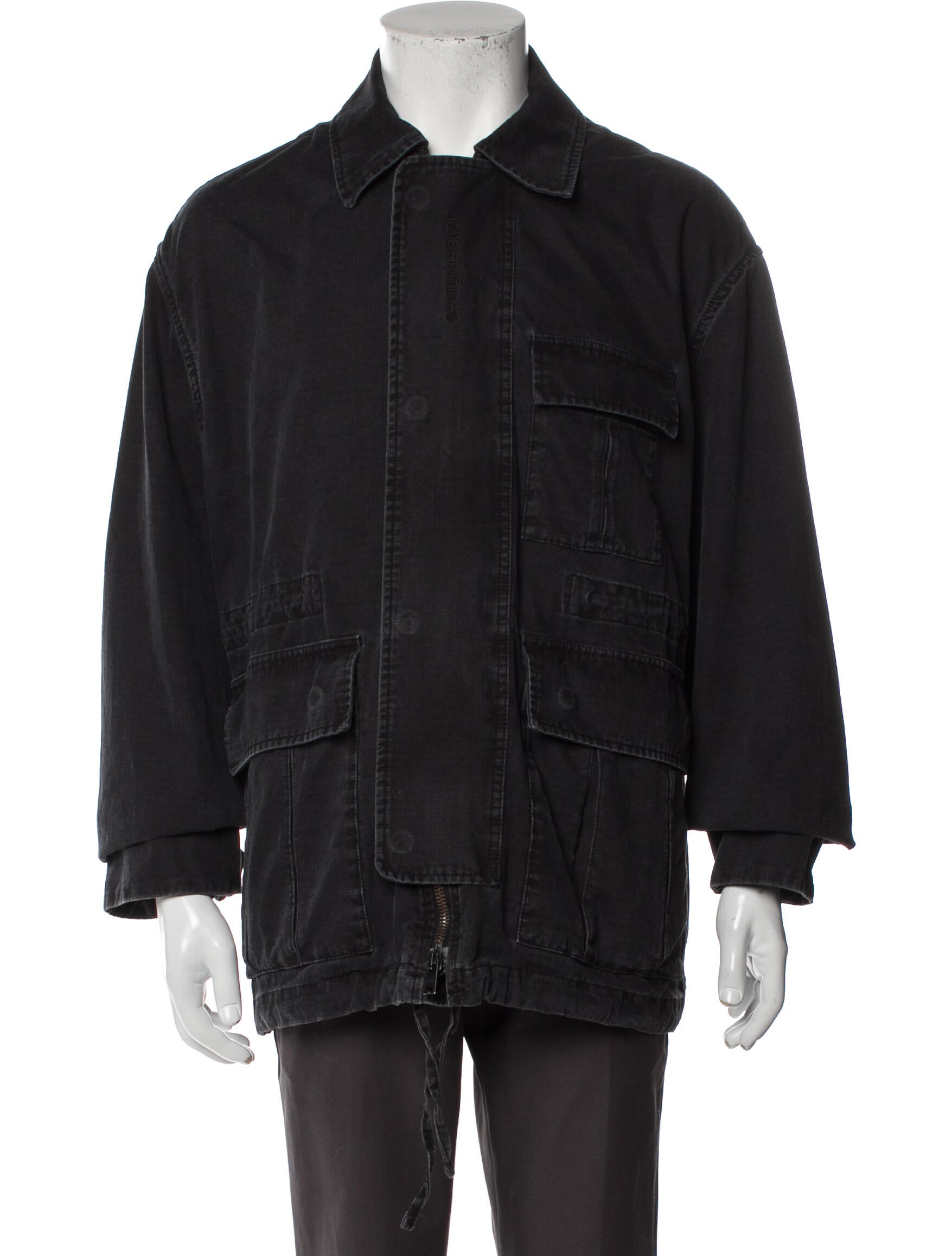 Maison Martin Margiela x H&M Artisanal Belt Jacket Leather Jacket ...
