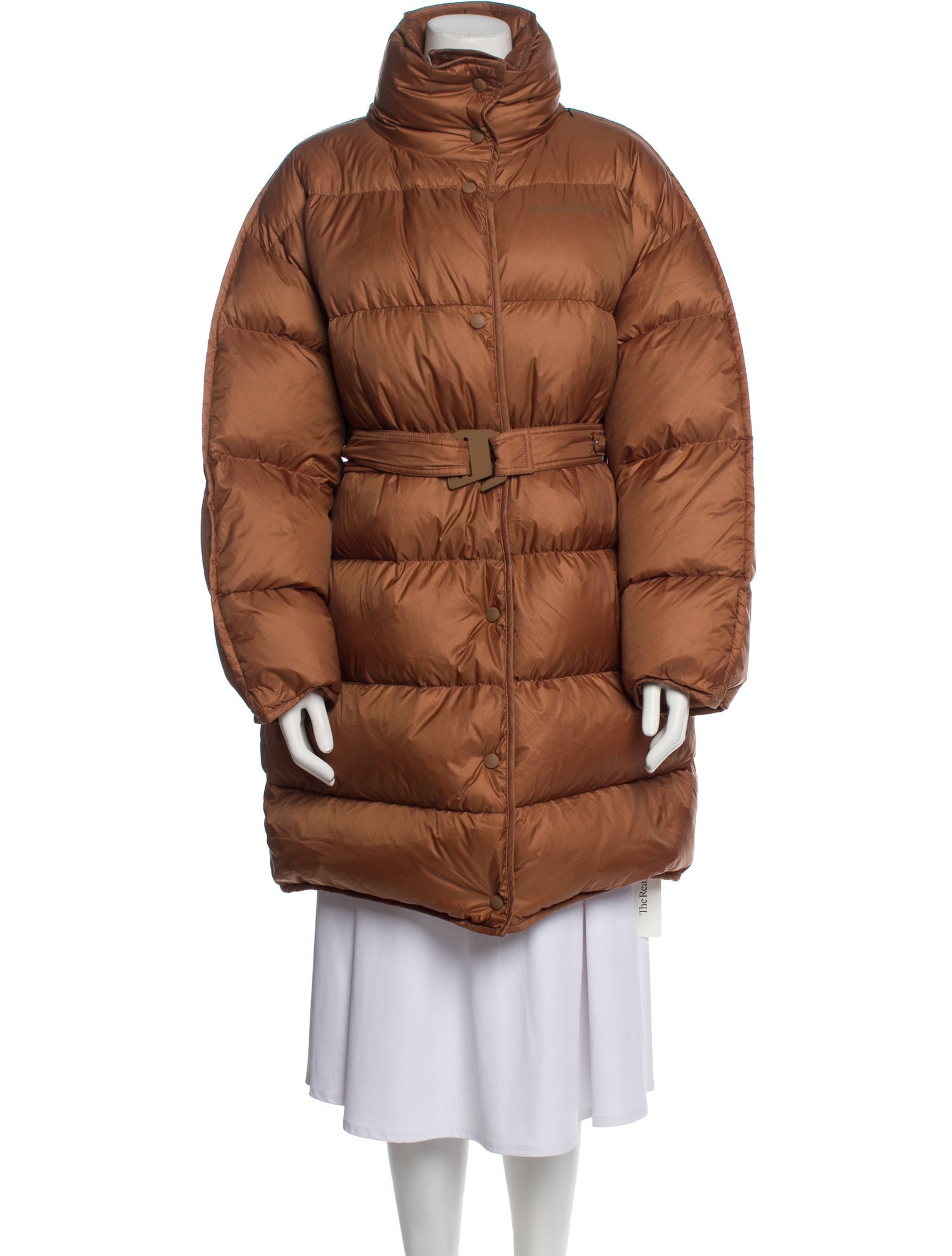 Acne Studios Down Coat - Brown Coats, Clothing - ACN145492 | The RealReal