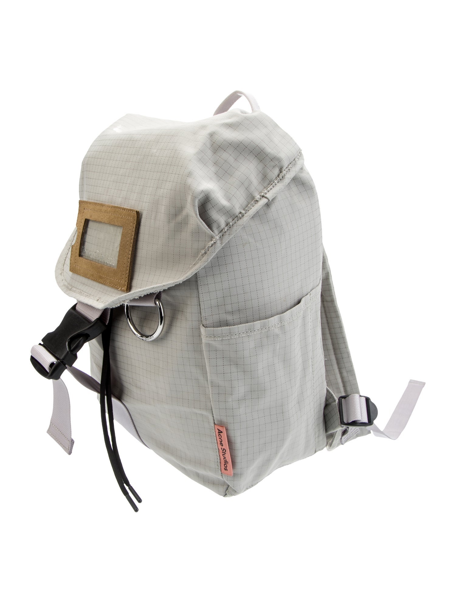 Acne Studios Nylon Backpack - Grey Backpacks, Handbags - ACN146879 ...