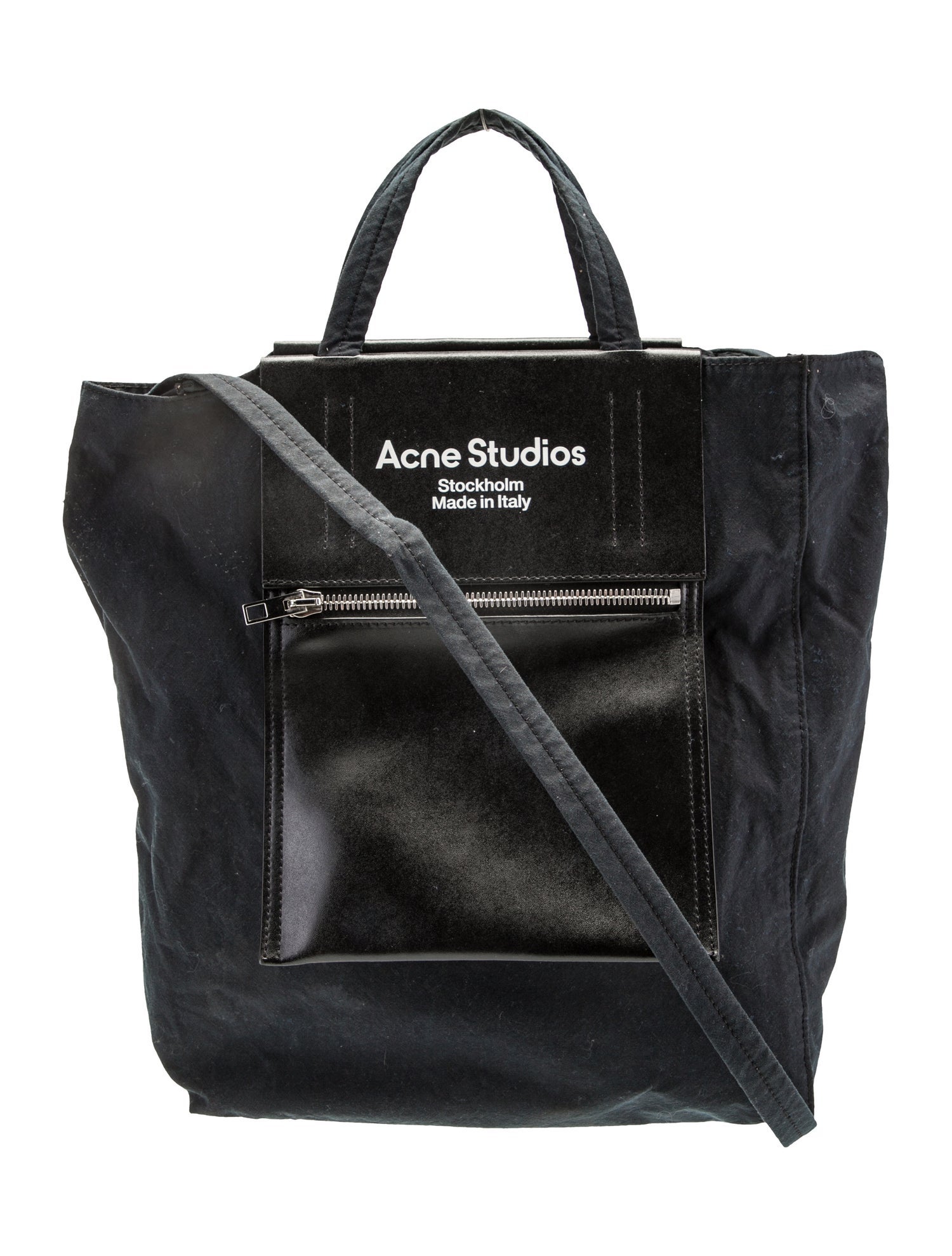 Acne Studios Top Handle Bag - Blue Handle Bags, Handbags - ACN149446 ...