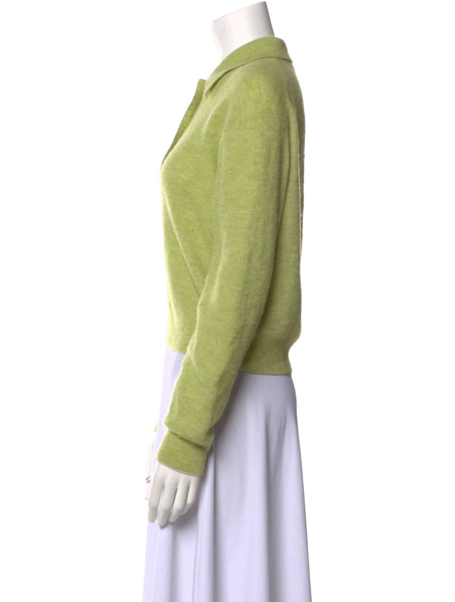 Acne Studios Crew Neck Sweater - Yellow Knitwear, Clothing - ACN154458 ...