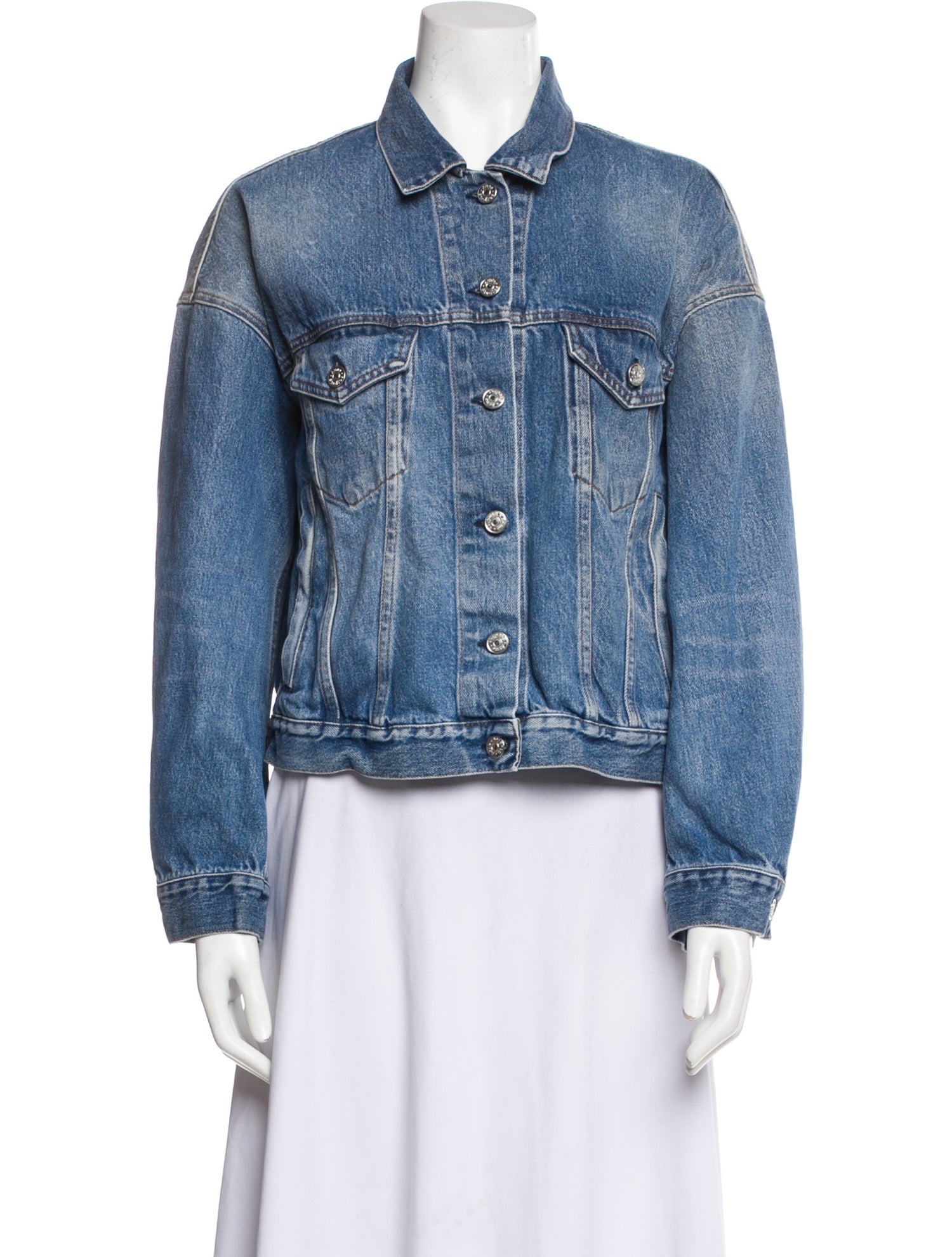 Acne Studios Denim Jacket - Blue Jackets, Clothing - ACN155789 | The ...