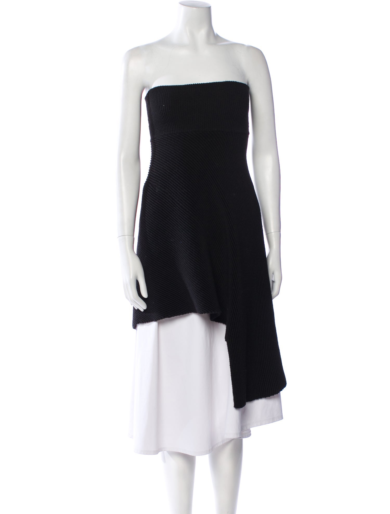 Acne Studios Wool Strapless Sweater - Black Knitwear, Clothing ...