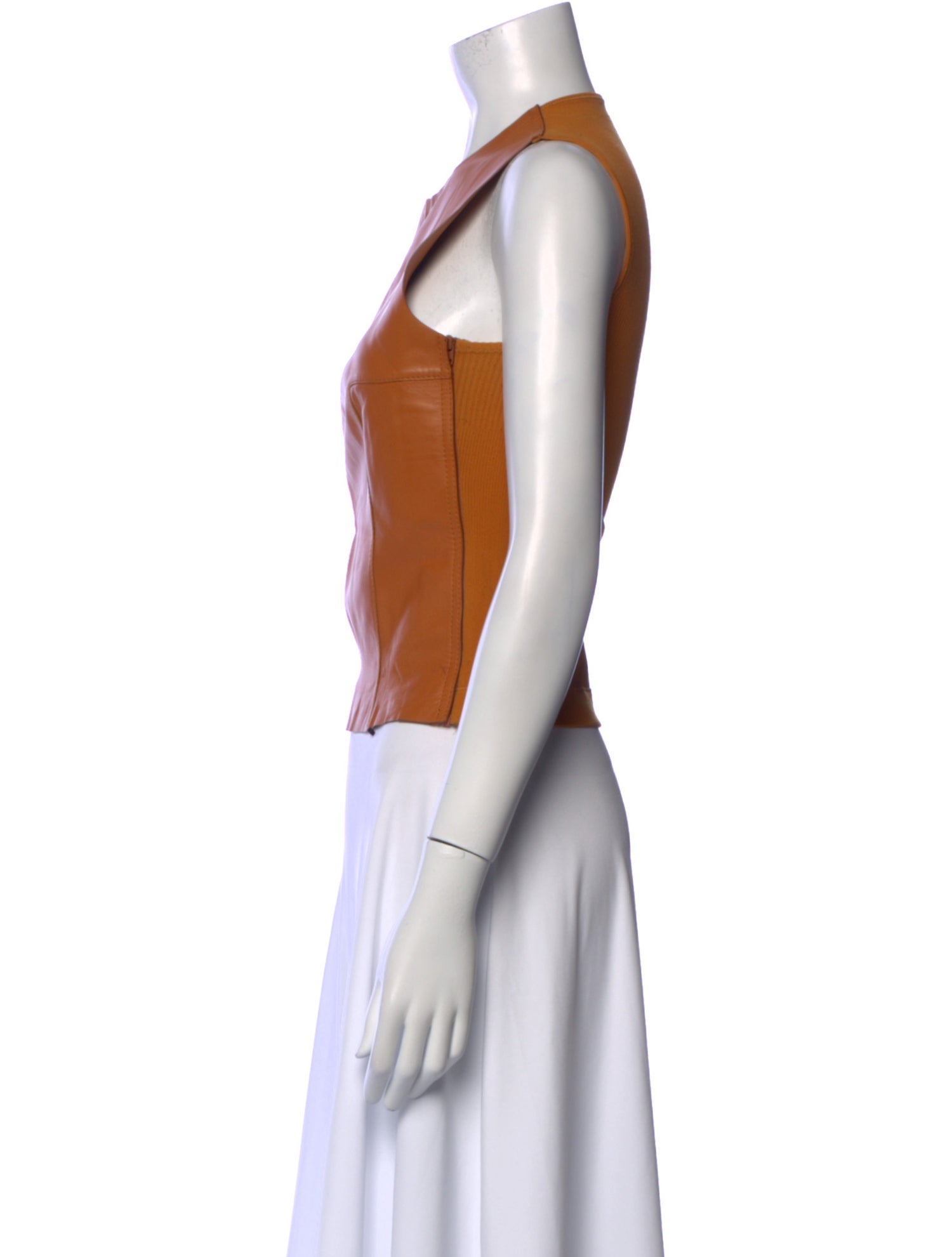 Marni Bateau Neckline Sleeveless Top - Pink Tops, Clothing - MAN254836 ...