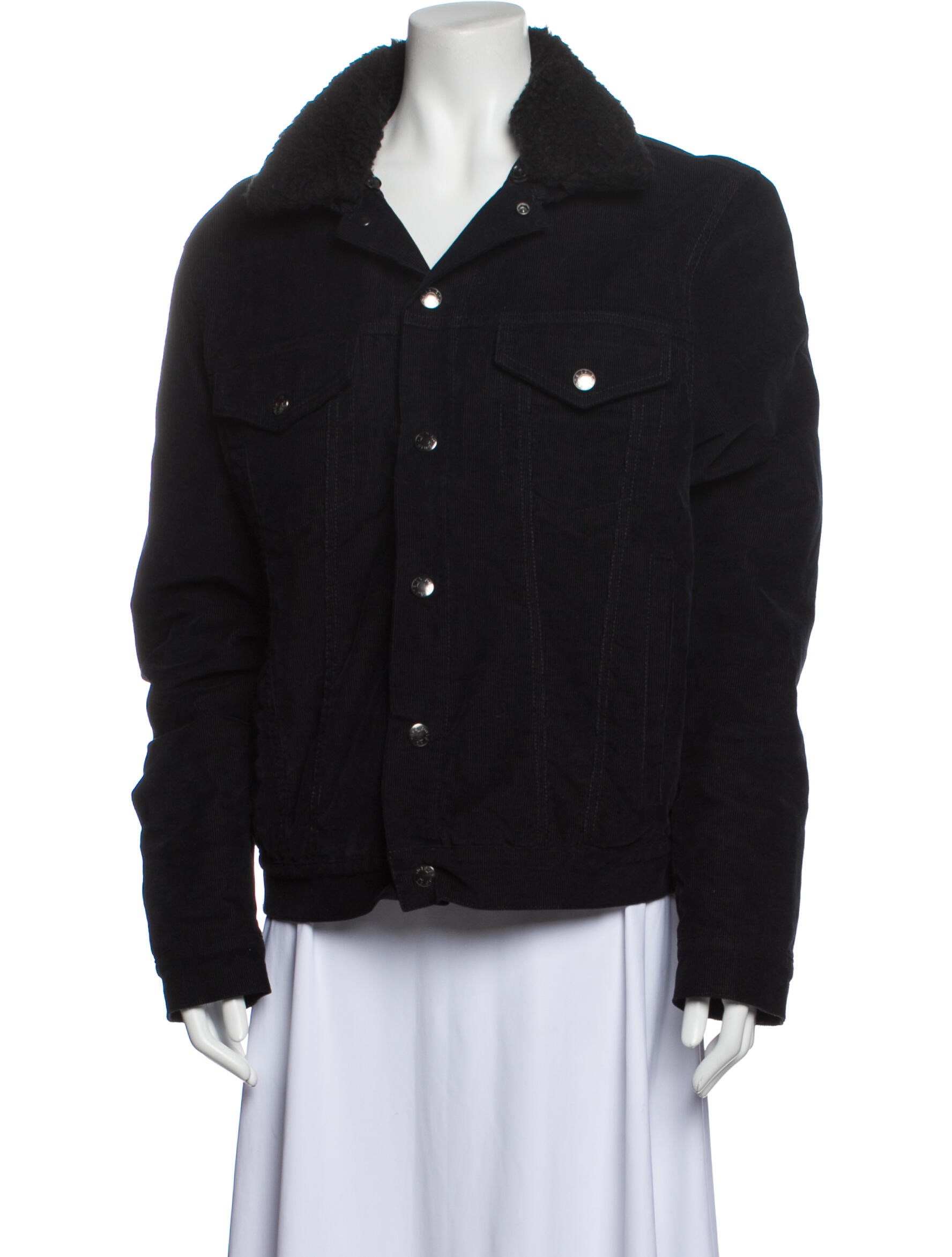 Acne Studios Calf Leather Biker Jacket - Black Jackets, Clothing ...