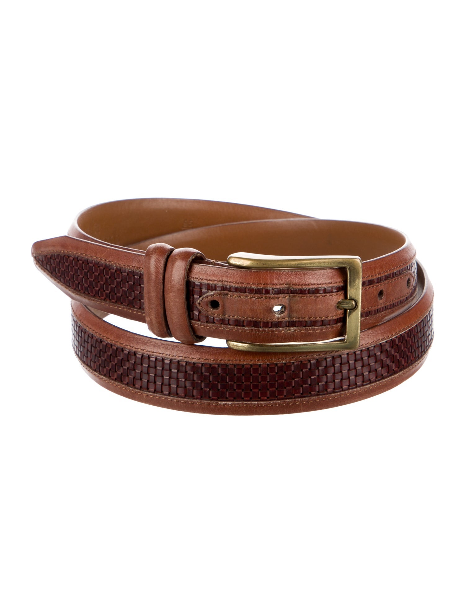 Allen Edmonds Leather Belt - Red Belts, Accessories - AED28582 | The ...