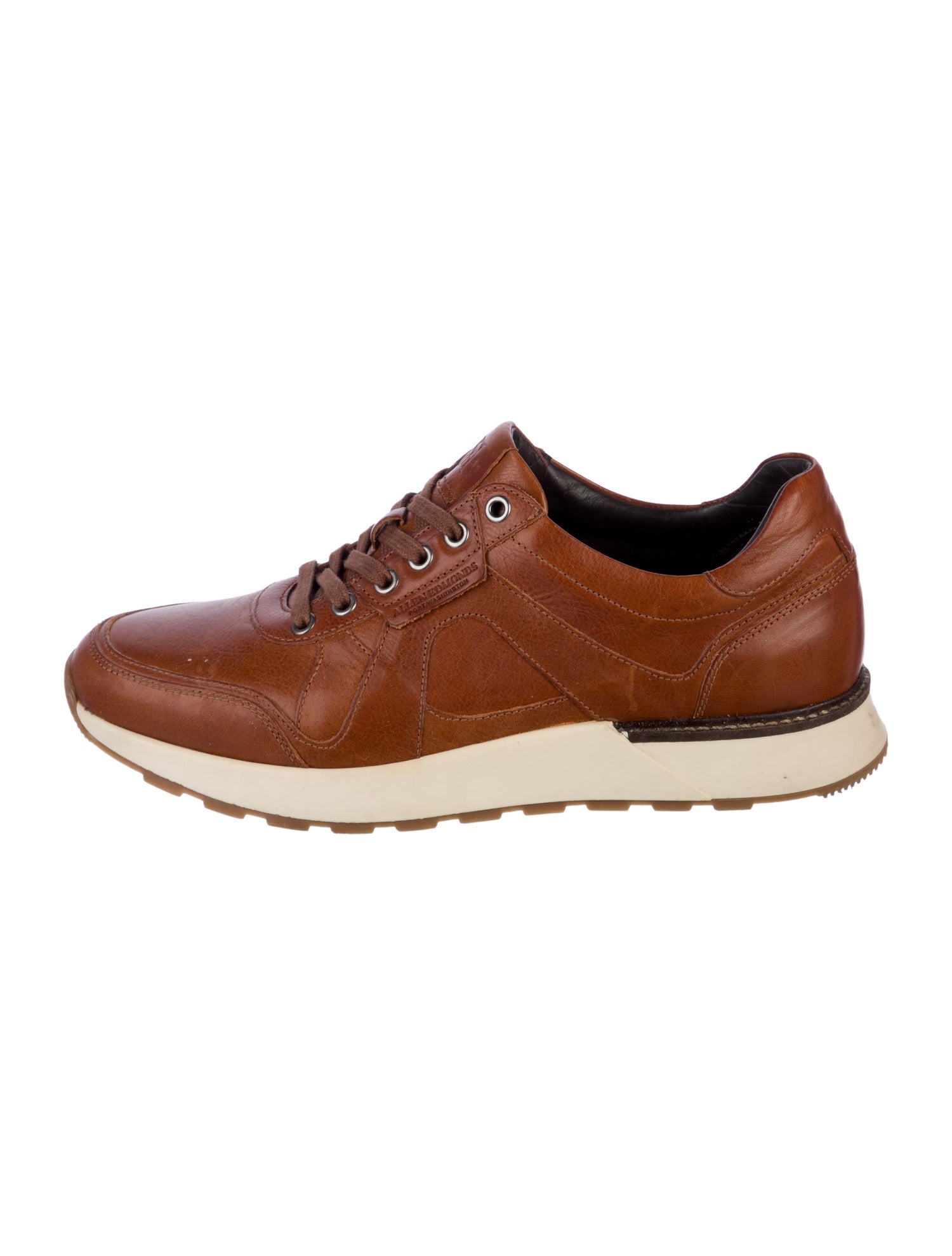 Allen Edmonds Leather Athletic Sneakers - Brown Sneakers, Shoes ...