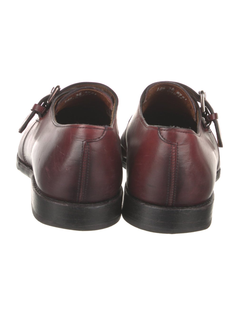 Allen Edmonds Leather Monk Straps - Red Monk Straps, Shoes - AED30108 ...
