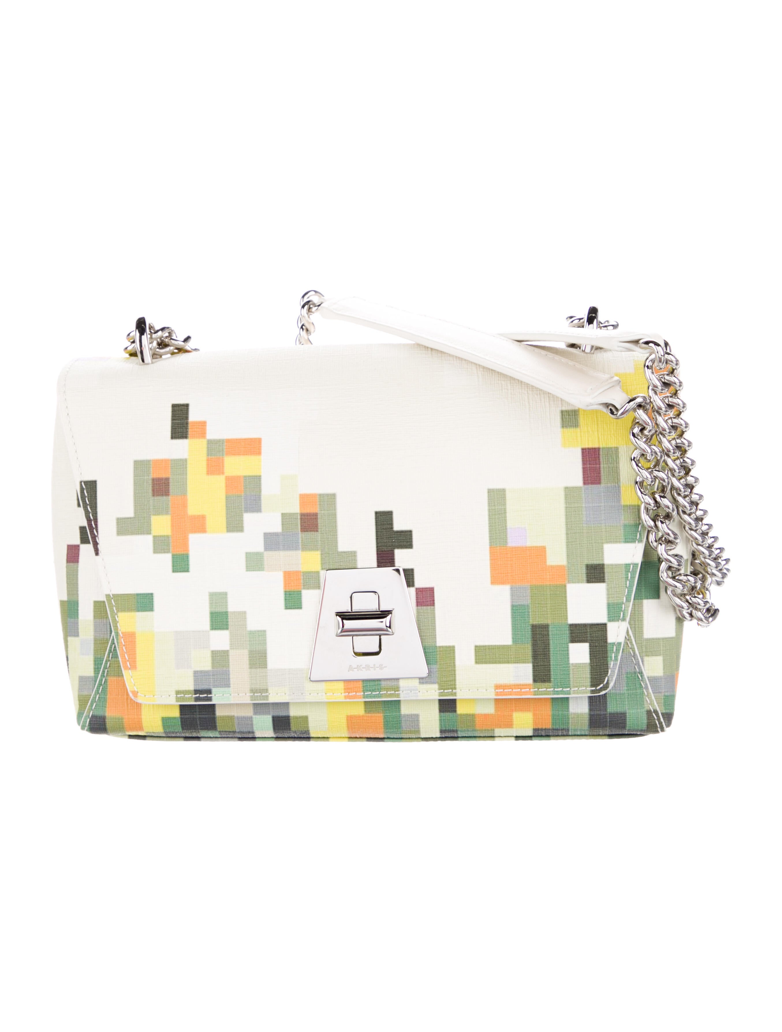 Akris Leather Shoulder Bag - Green Shoulder Bags, Handbags - AKR105991 ...