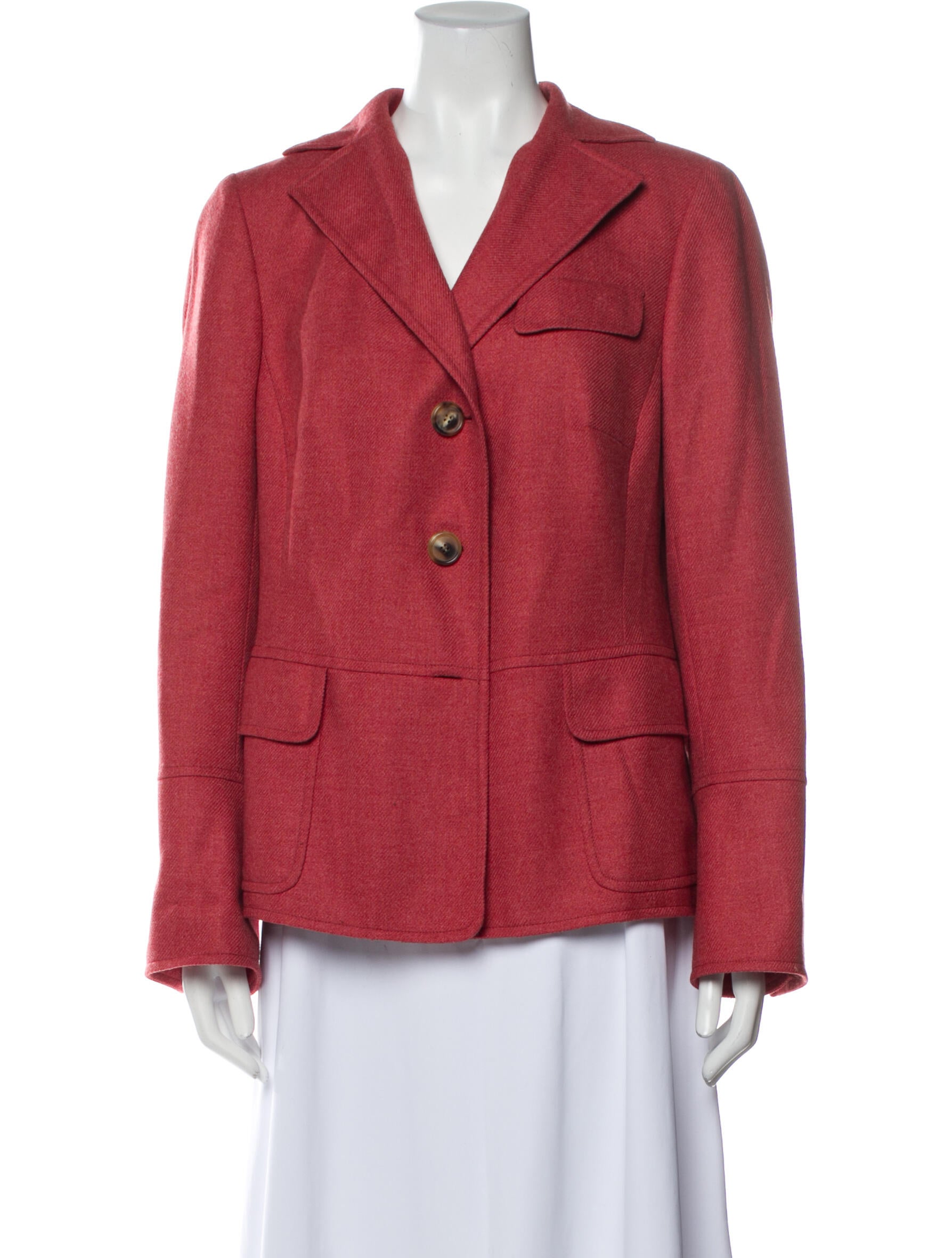 Akris Blazer - Red Jackets, Clothing - AKR111333 | The RealReal
