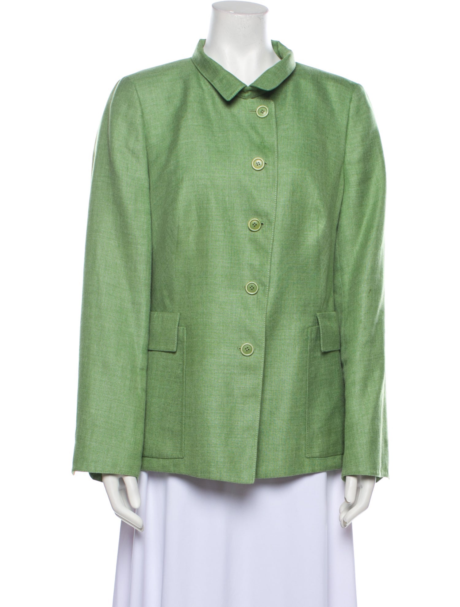 Akris Blazer - Green Jackets, Clothing - AKR112798 | The RealReal