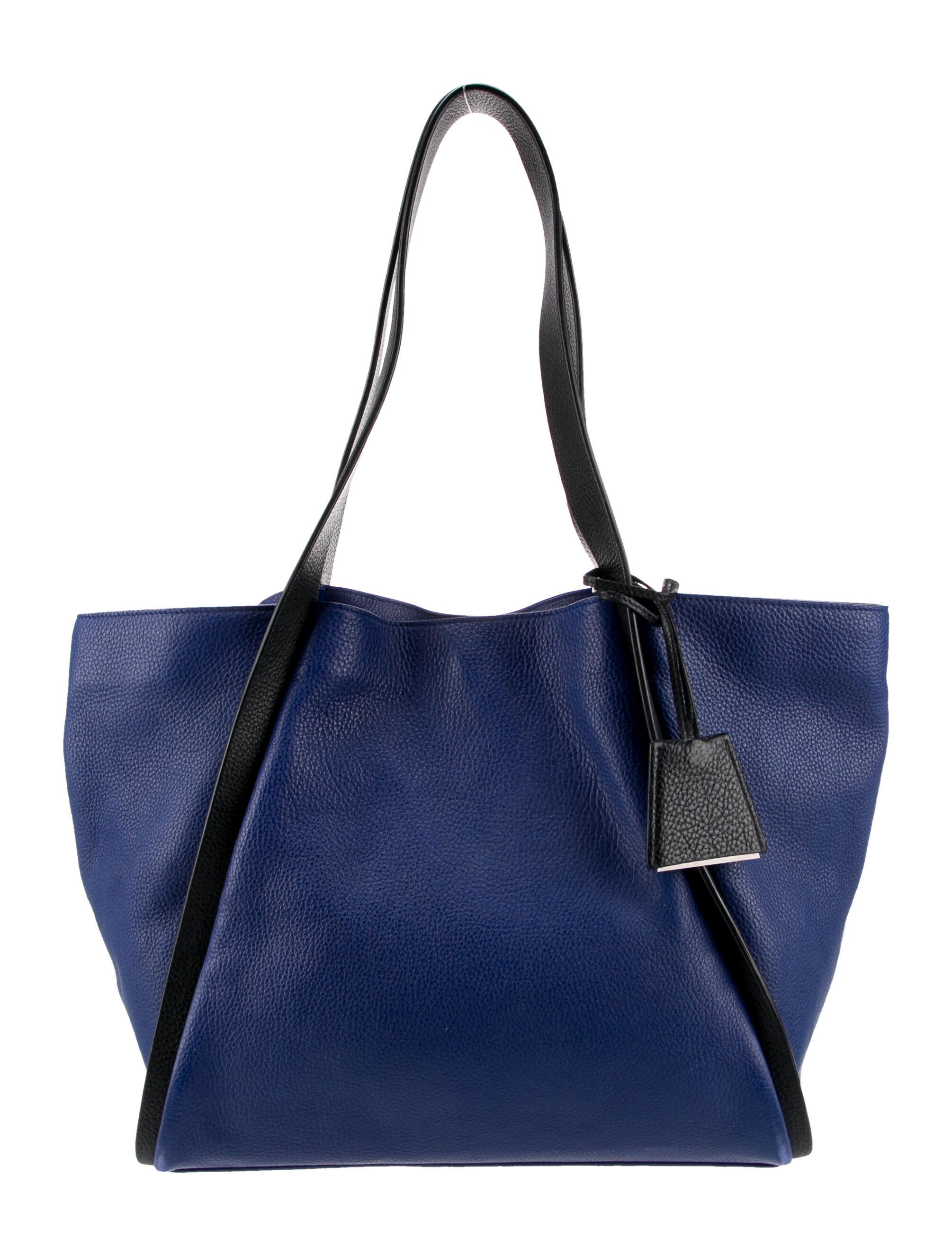 Akris Leather Tote - Blue Totes, Handbags - AKR112978 | The RealReal