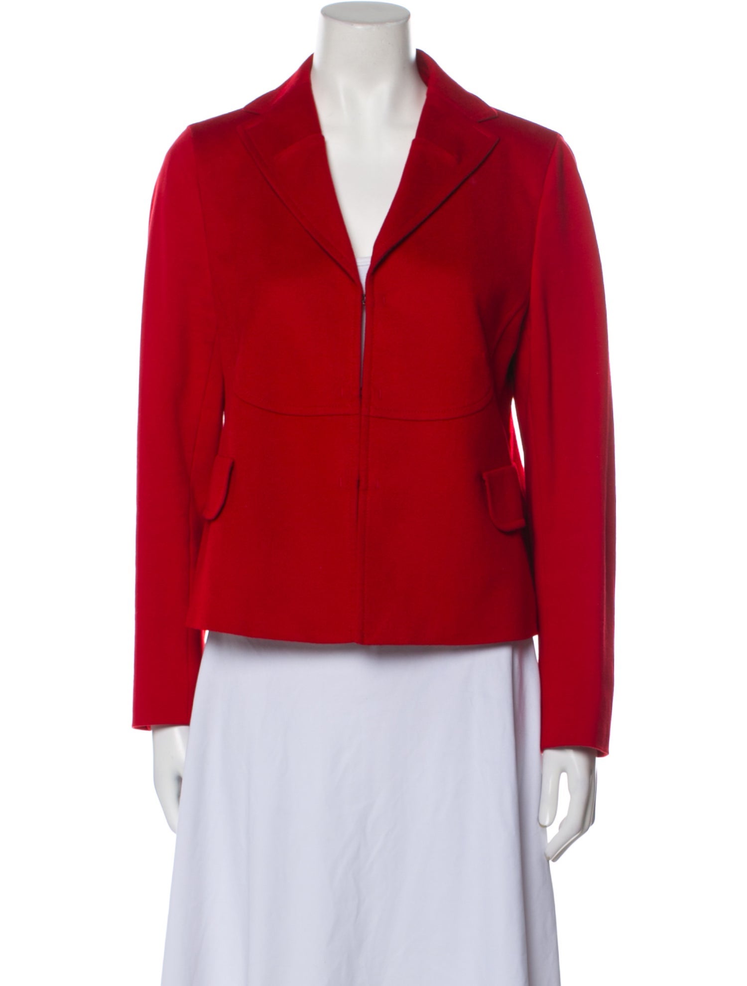 Akris Blazer - Red Jackets, Clothing - AKR123536 | The RealReal