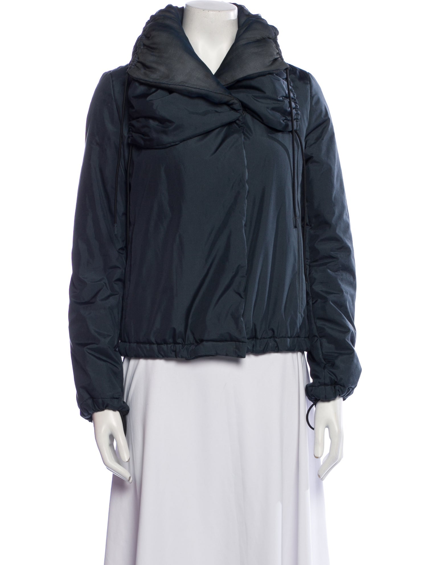 Akris Silk Jacket - Blue Jackets, Clothing - AKR124495 | The RealReal