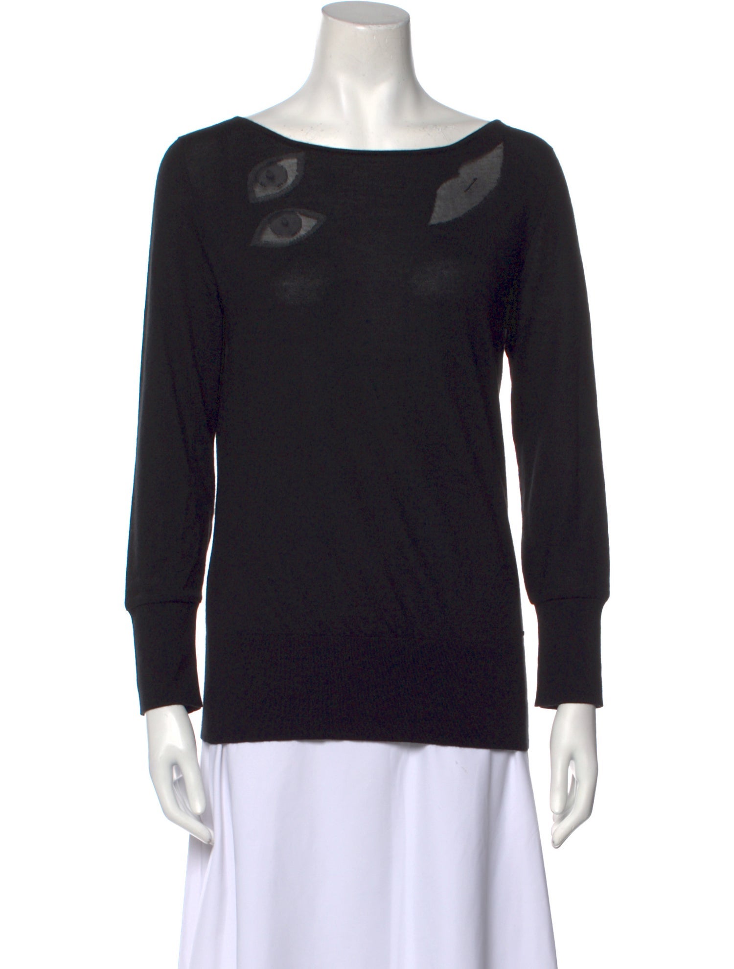Chloé Silk Long Sleeve Top - Black Tops, Clothing - CHL94645 | The RealReal