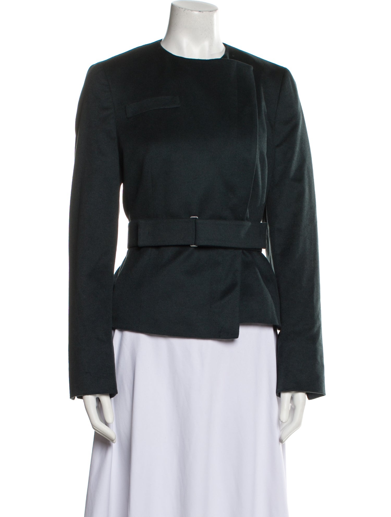 Akris Evening Jacket - Blue Jackets, Clothing - AKR131505 | The RealReal