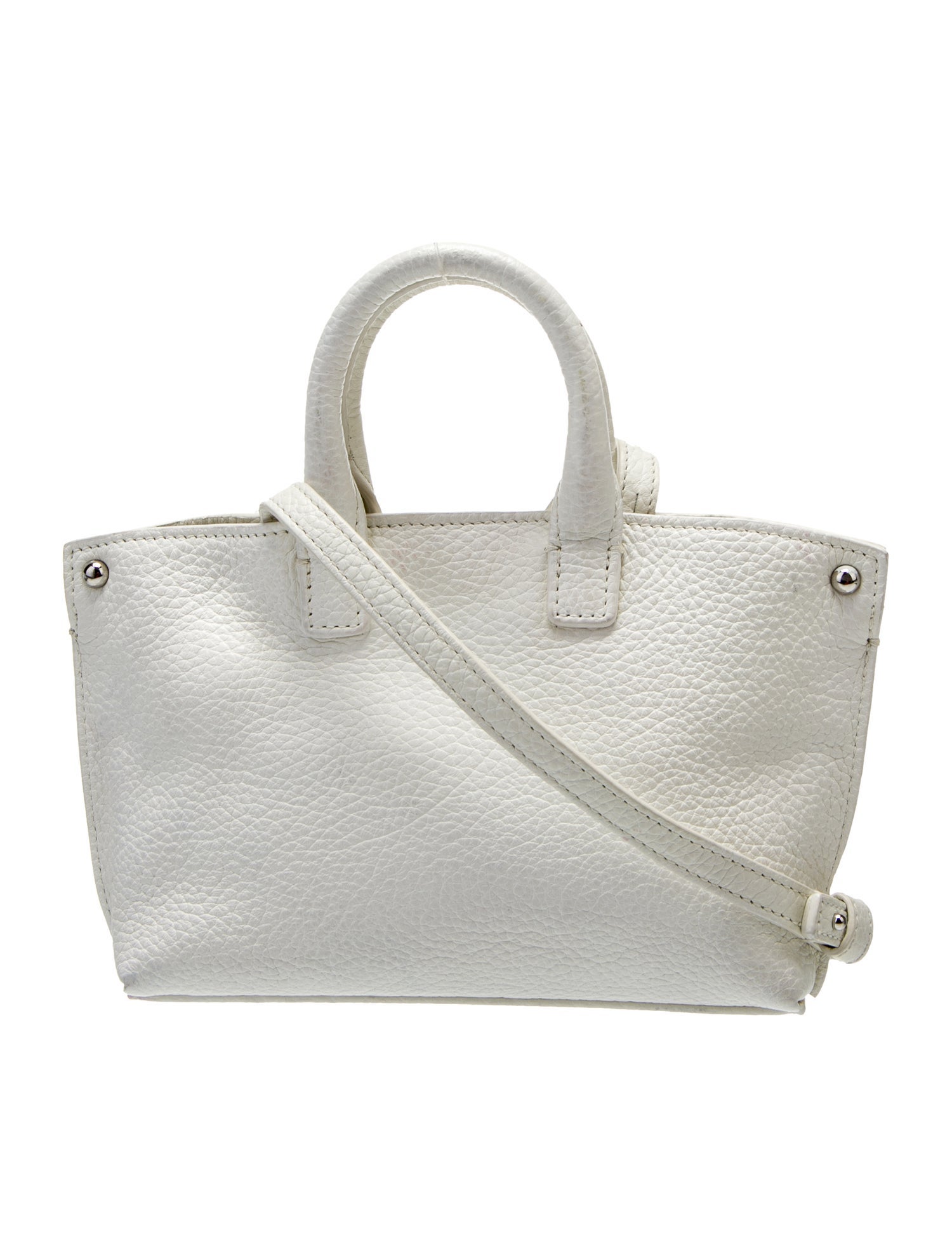 Akris Leather Shoulder Bag - White Mini Bags, Handbags - AKR131689 ...