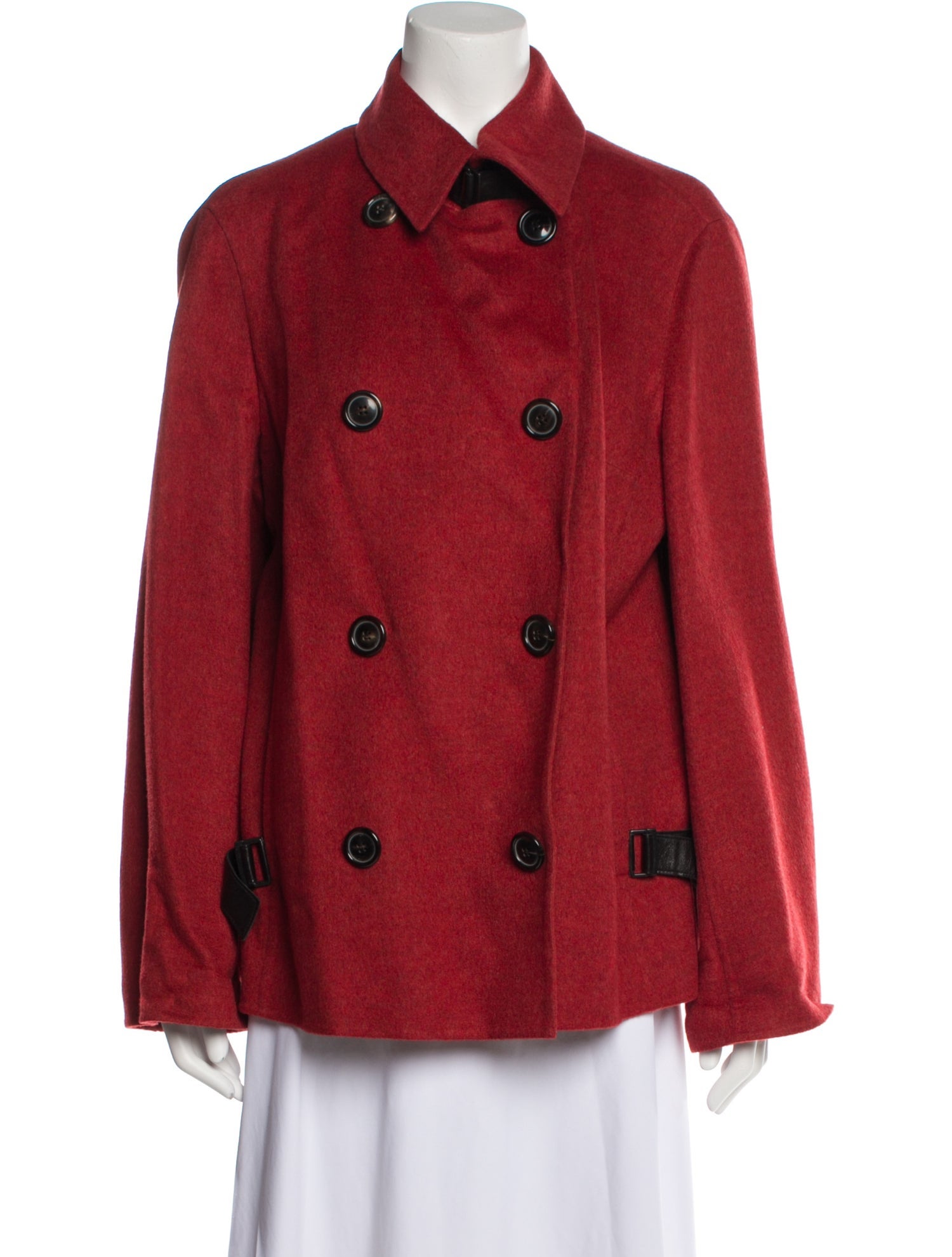 Akris Cashmere Jacket - Red Jackets, Clothing - AKR135707 | The RealReal