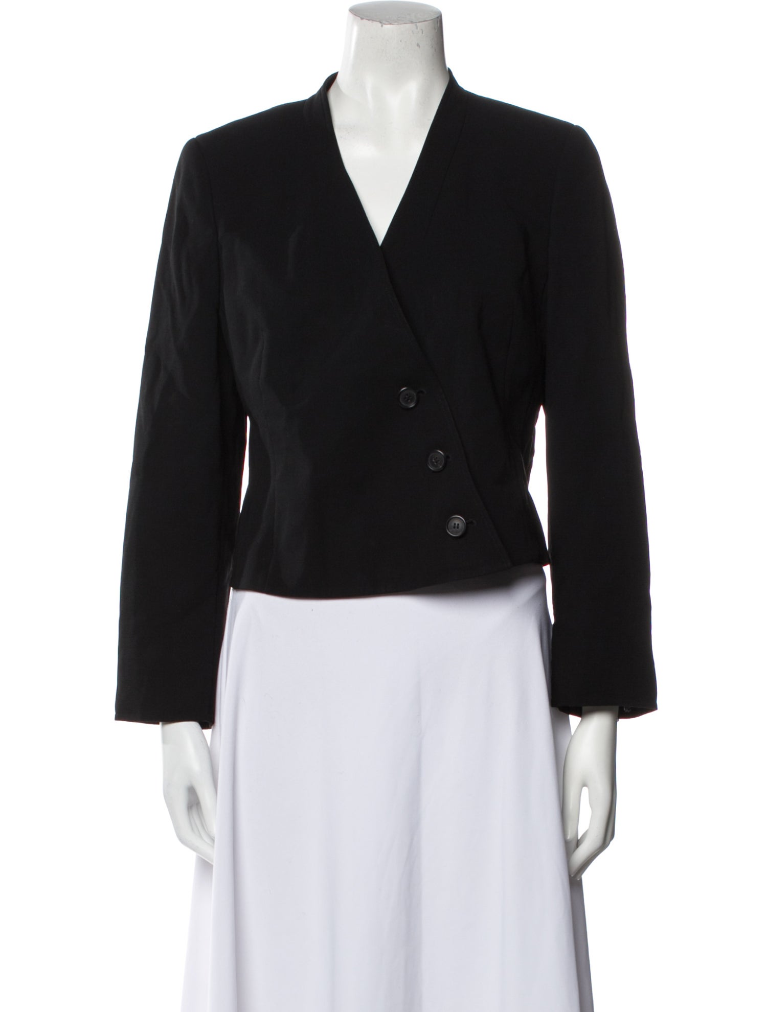 Akris Wool Evening Jacket - Black Jackets, Clothing - AKR137585 | The ...