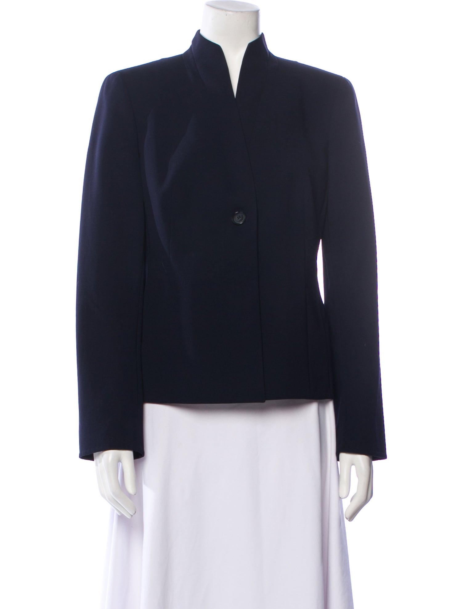 Akris Wool Evening Jacket - Blue Jackets, Clothing - AKR140626 | The ...