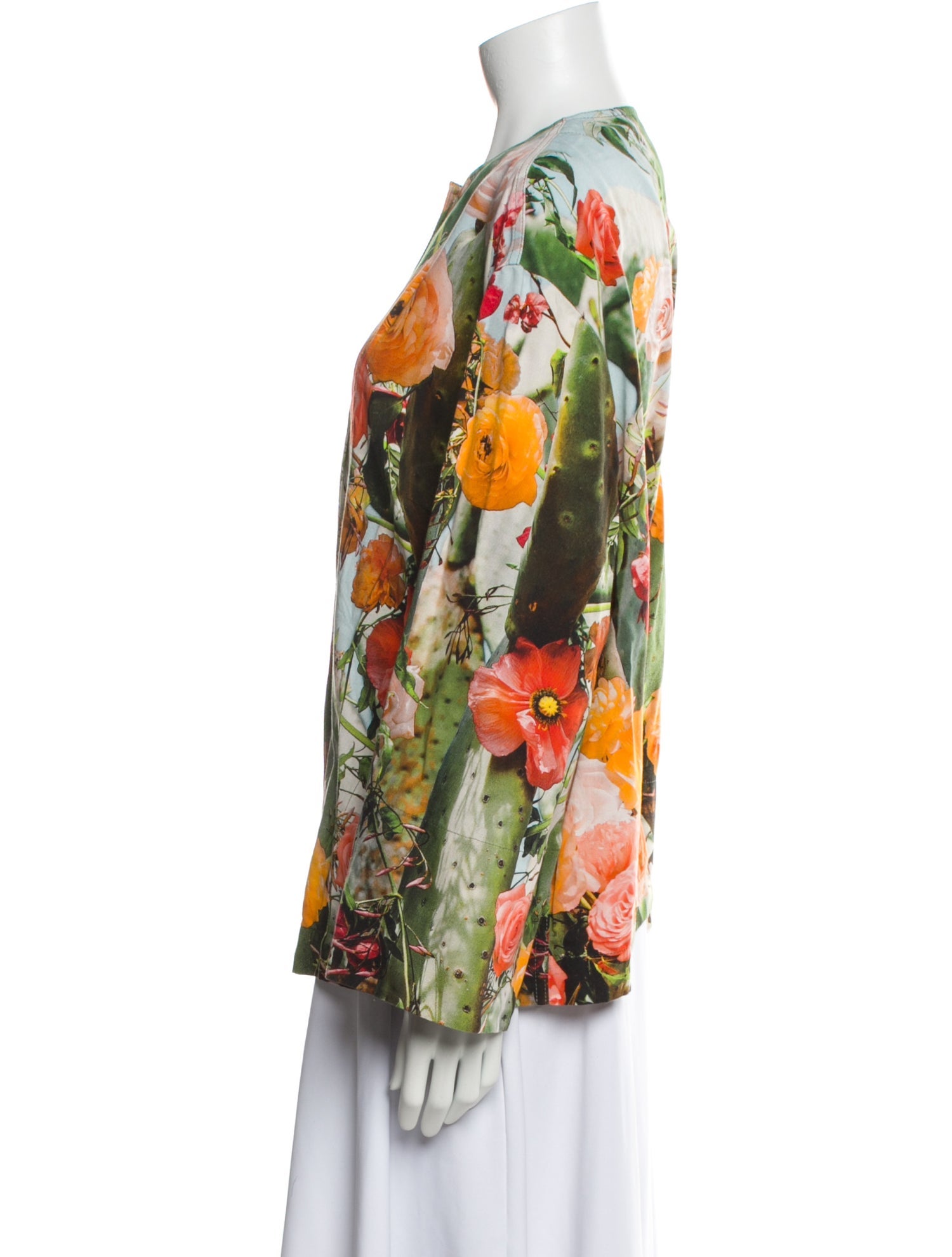 Escada Floral Print Jacket - Jackets, Clothing - ESC165298 | The RealReal