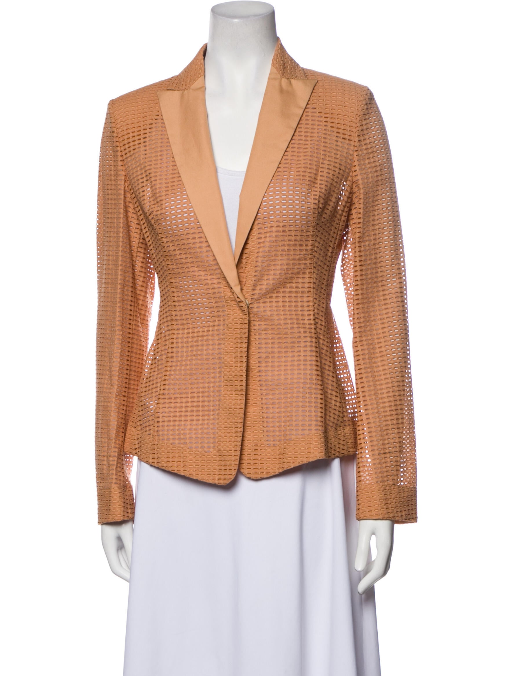 Akris Blazer w/ Tags - Orange Jackets, Clothing - AKR94508 | The RealReal
