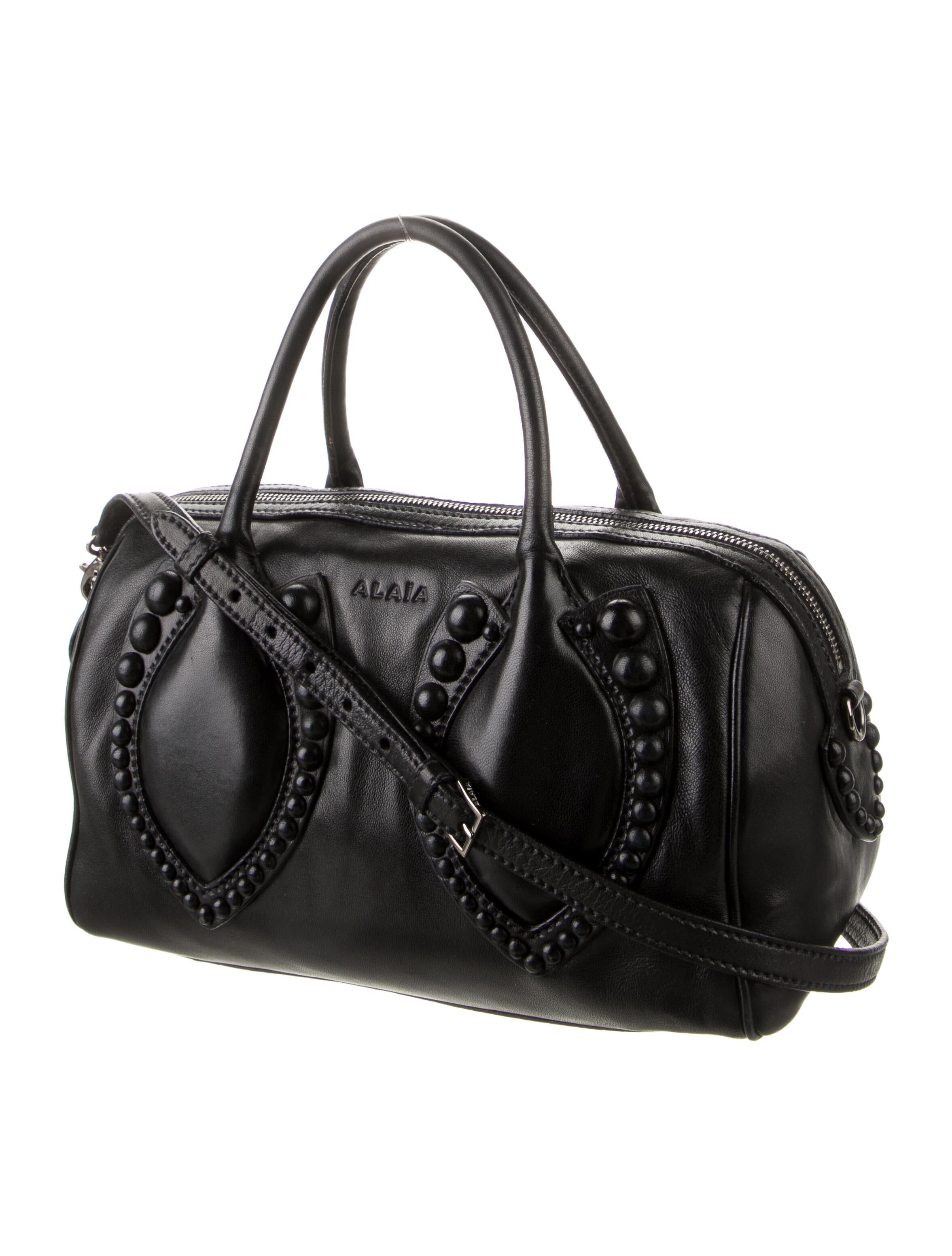 Alaïa Alligator Handle Bag - Black Handle Bags, Handbags - AL230664 ...