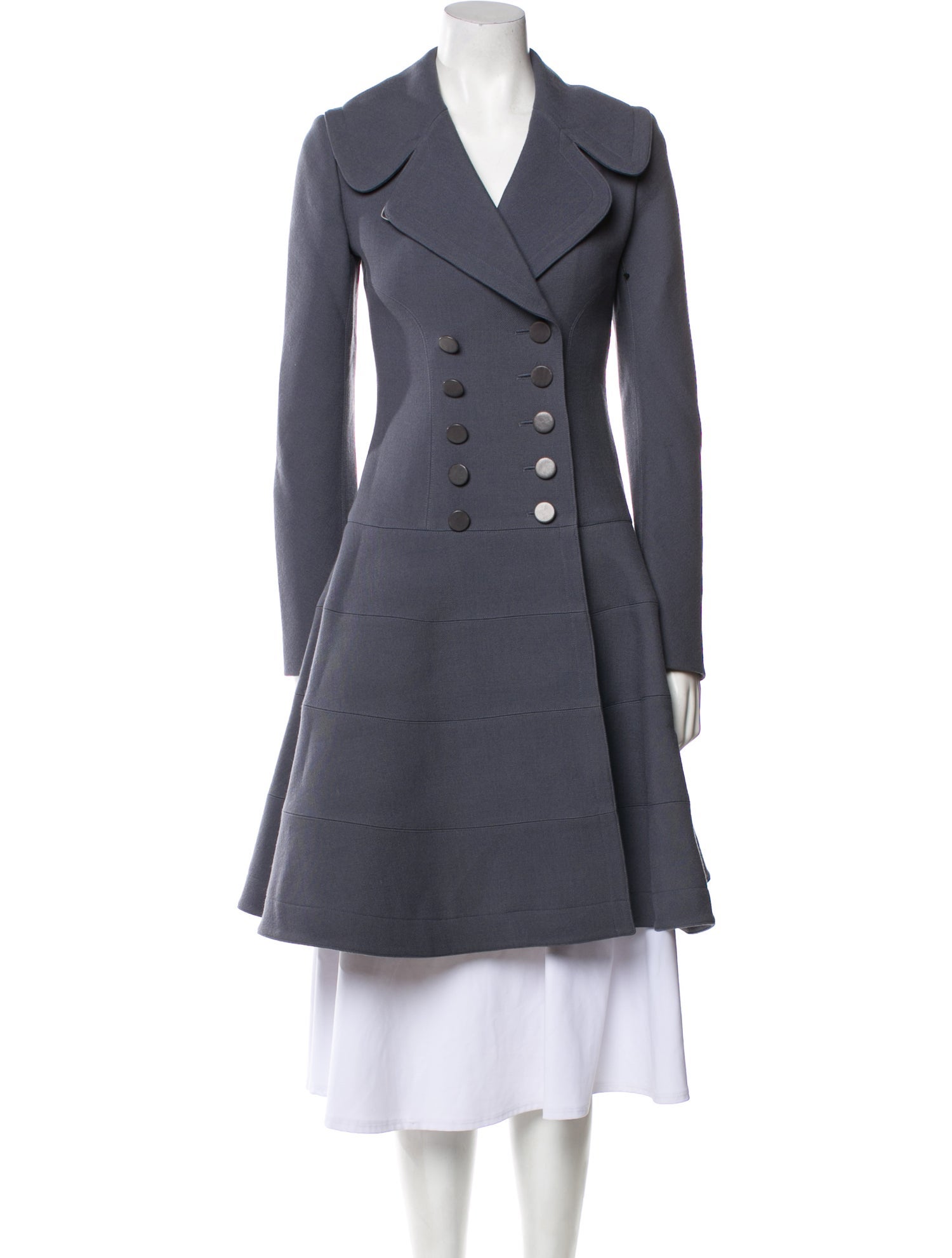 Alaïa Coat - Grey Coats, Clothing - AL292927 | The RealReal