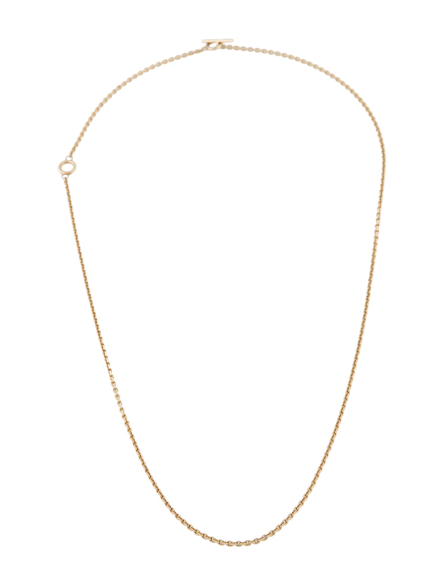 All Blues String Chain Necklace - Gold-Tone Metal Chain, Necklaces ...