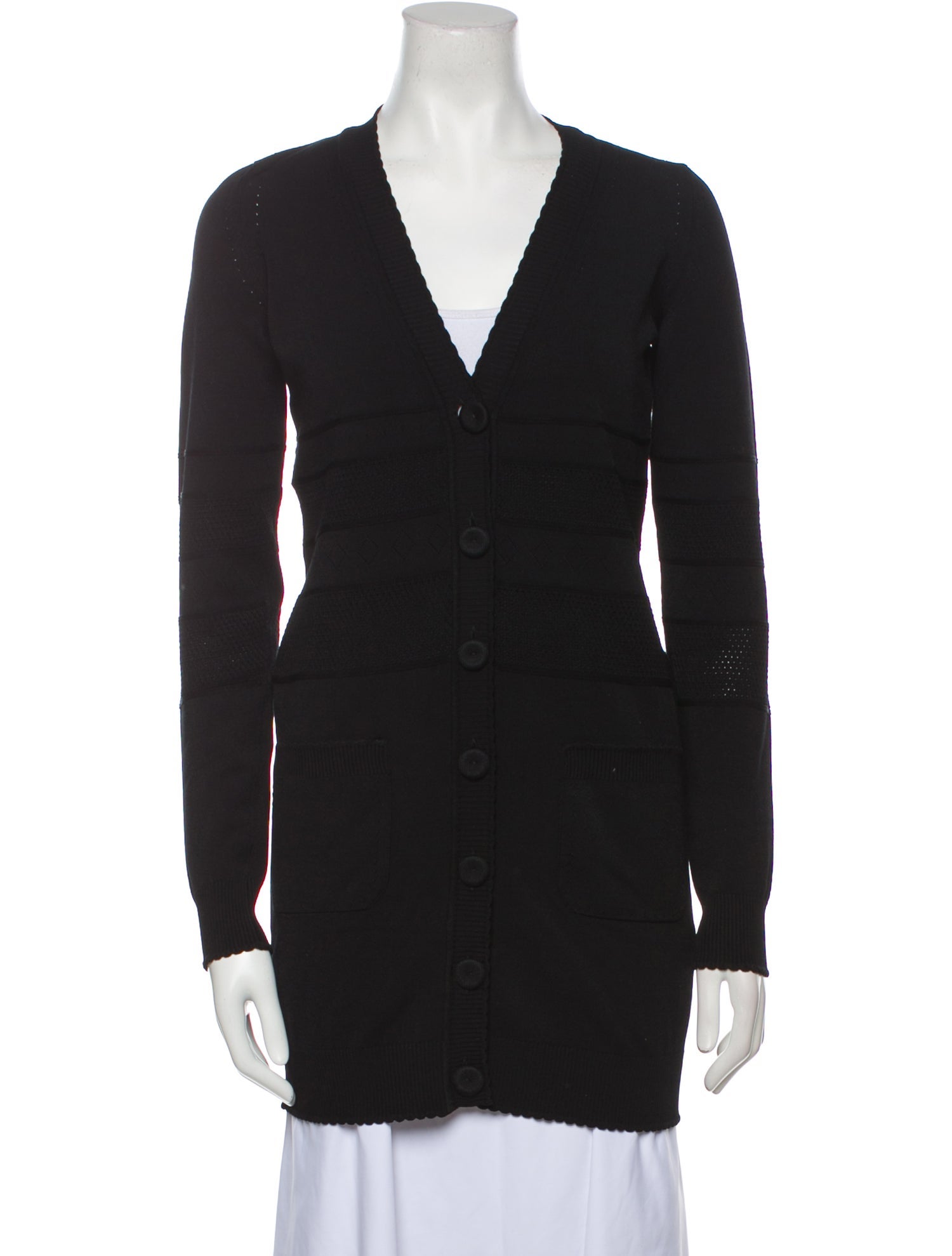Alessandro Dell'Acqua V-Neck Sweater - Black Knitwear, Clothing ...