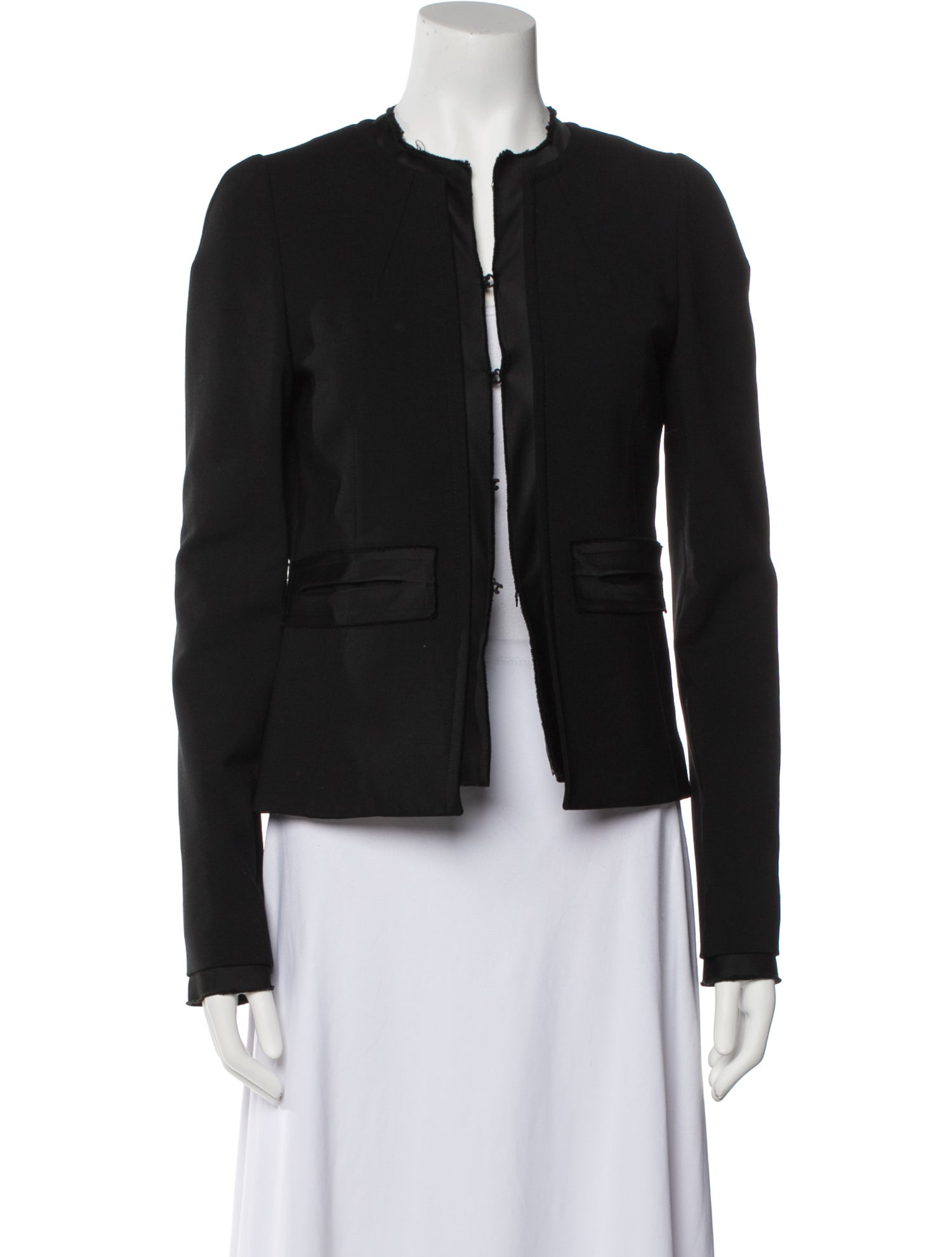 Alessandro Dell'Acqua Virgin Wool Evening Jacket - Black Jackets ...