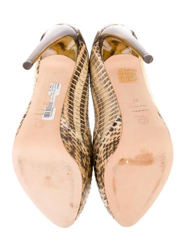 Alexander McQueen Python Pumps - Shoes - ALE10592 | The RealReal