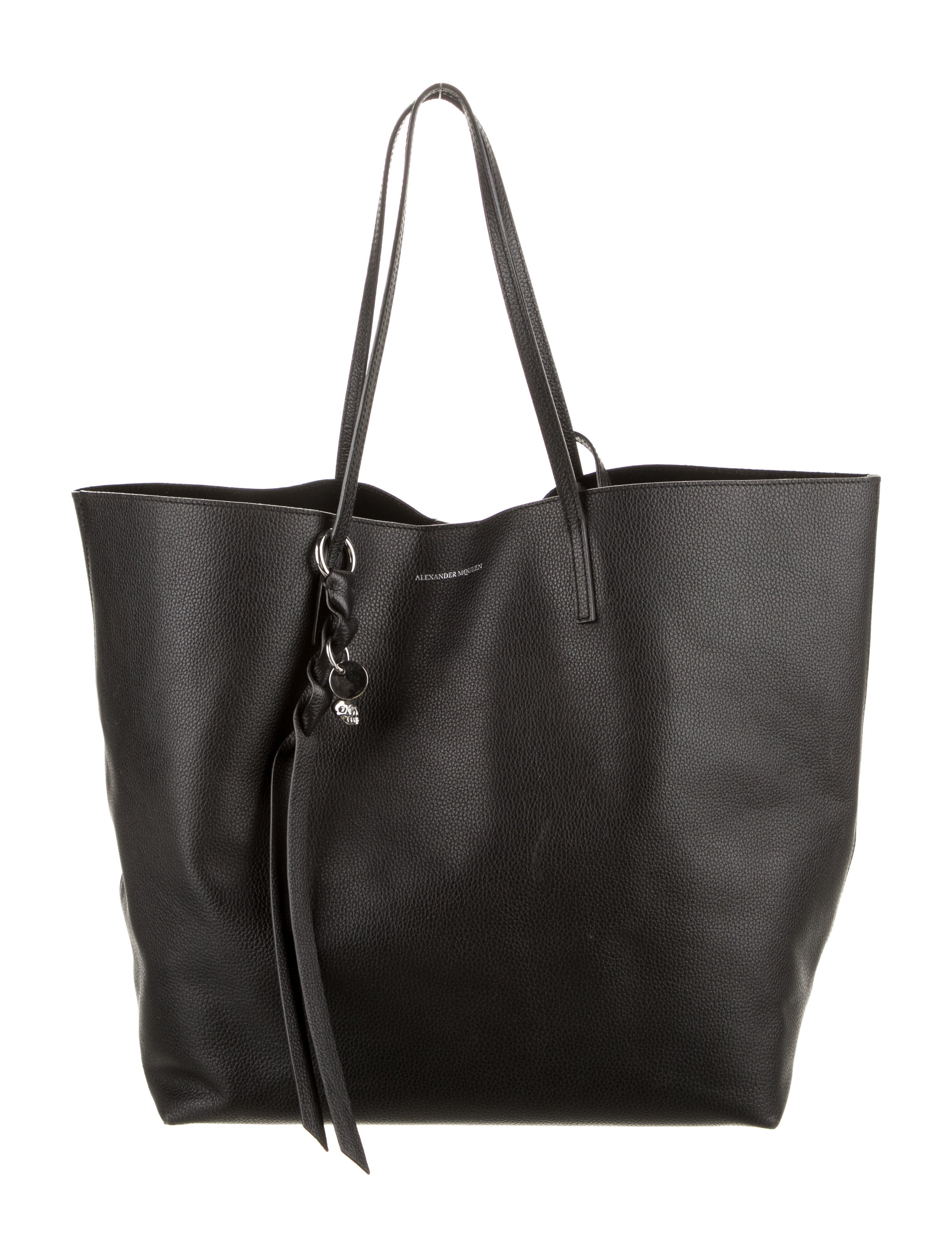 Alexander McQueen Large Heroine Bag - Black Totes, Handbags - ALE60946 ...