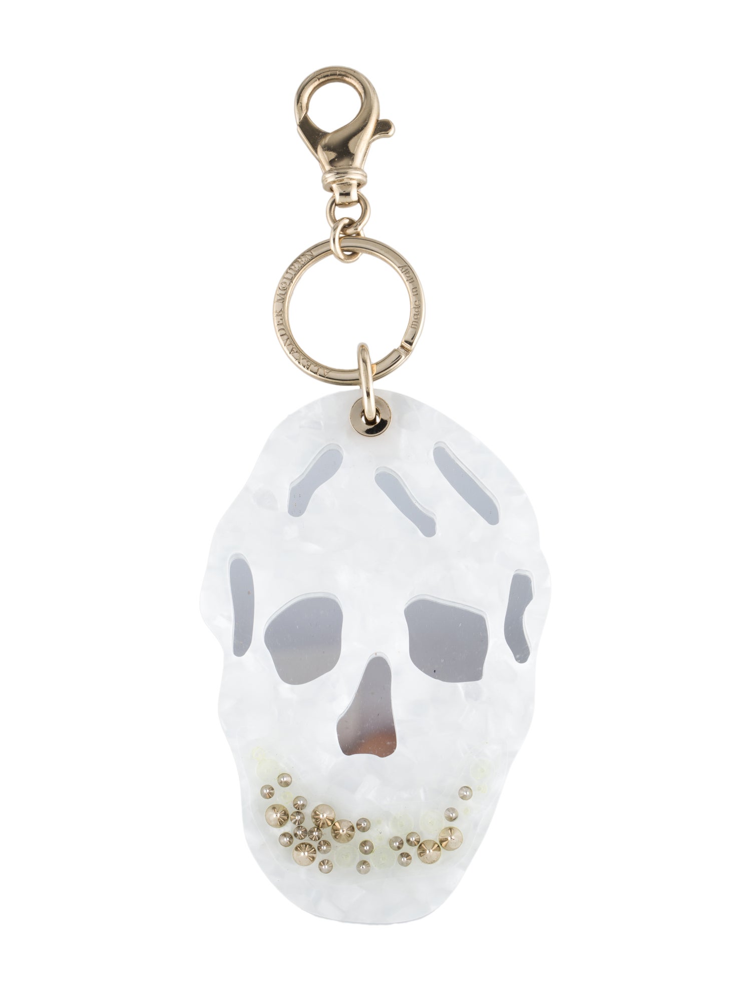 Louis Vuitton LV Facettes Bag Charm and Key Holder - Gold Keychains ...